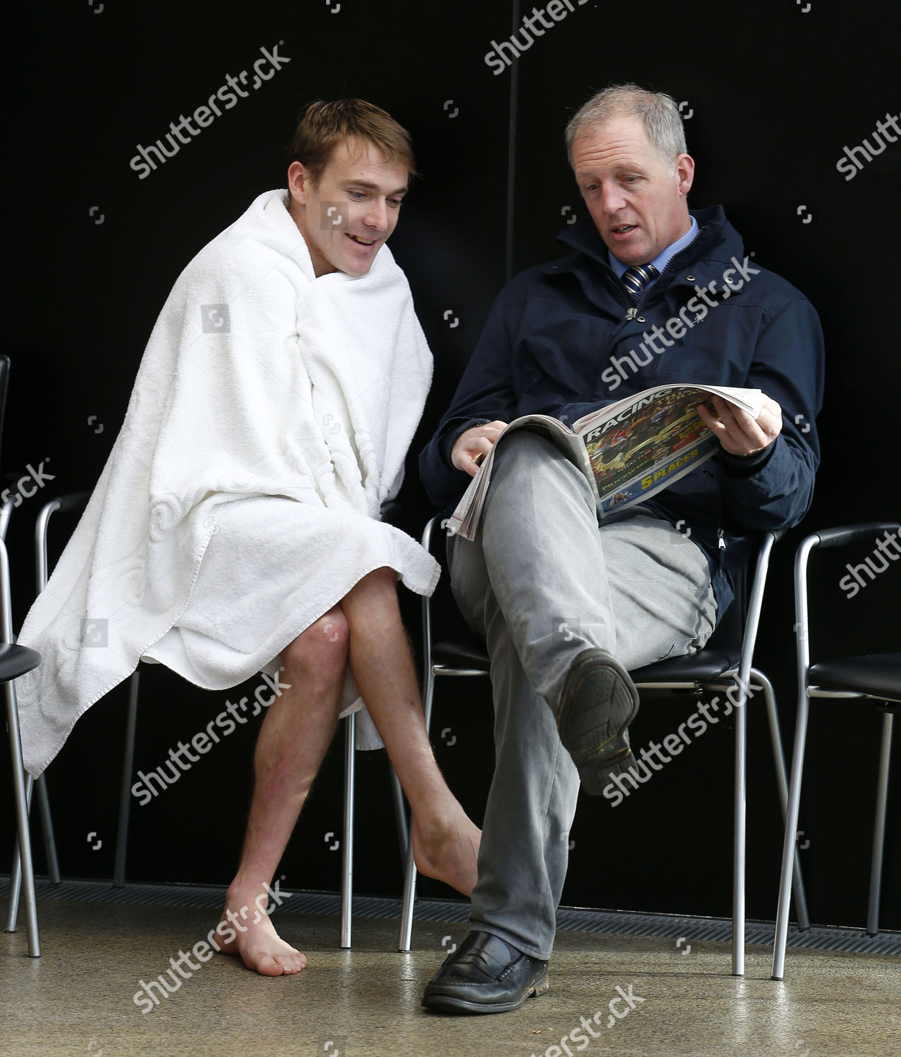 Trainer David Pipe Tom Scudamore Brfore Editorial Stock Photo - Stock ...