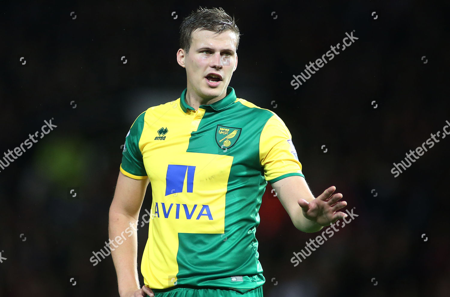 Ryan Bennett During Barclays Premier League Editorial Stock Photo ...