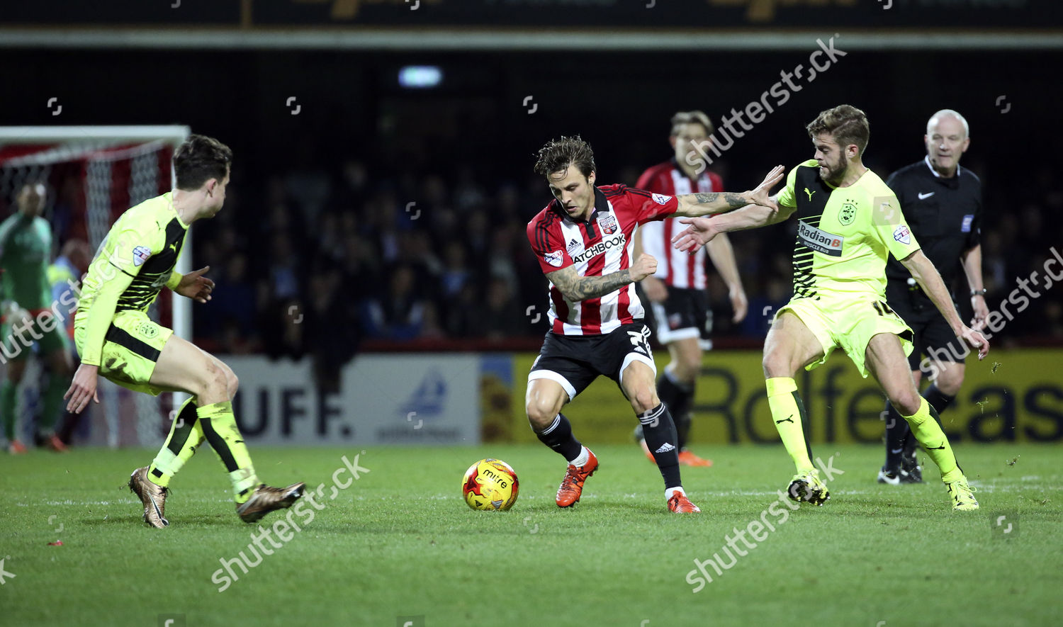 Brentford Midfielder Sam Saunders Trying Find Editorial Stock Photo ...