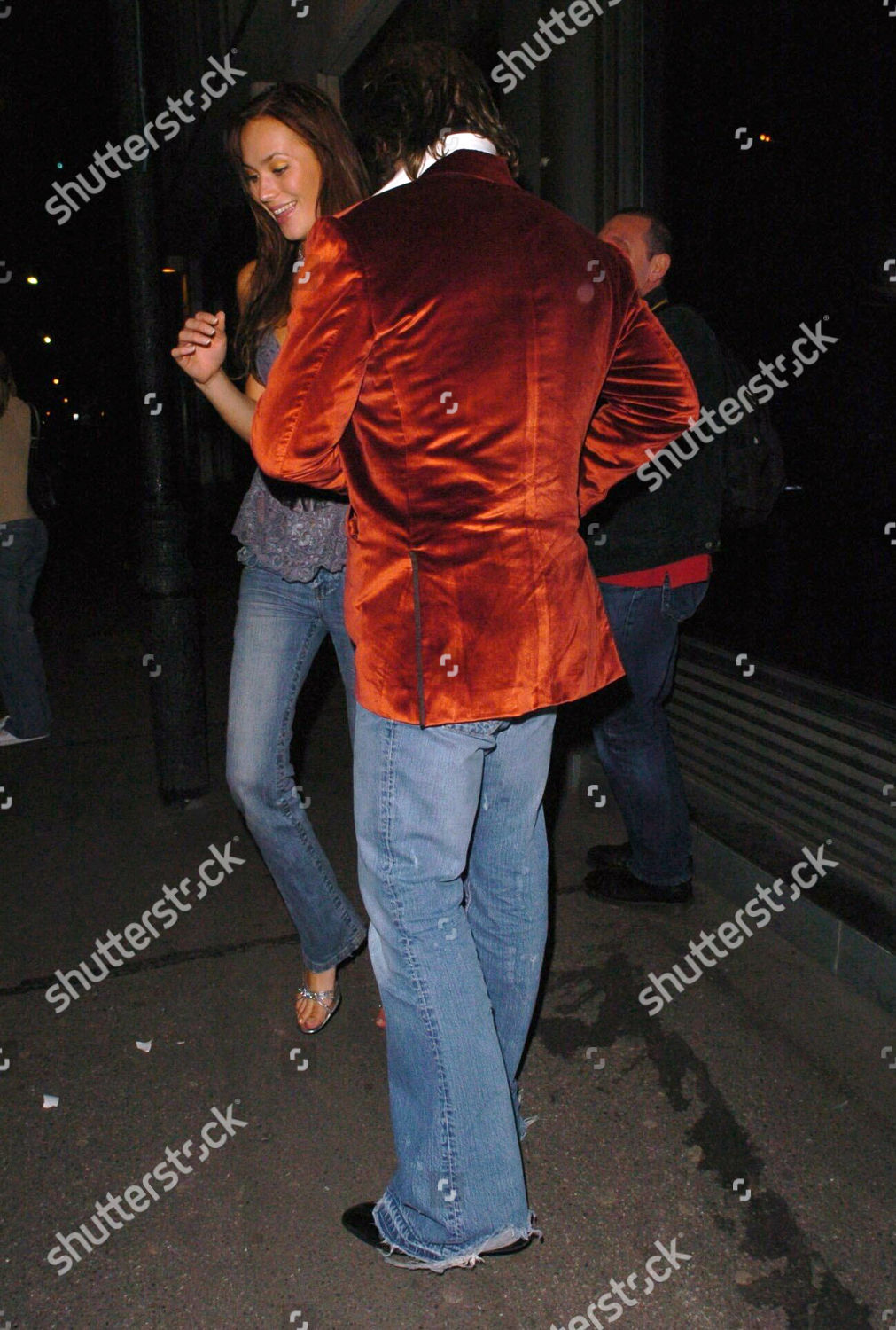 Lucy Clarkson Mickey Rourke Arriving Kaberets Editorial Stock Photo ...