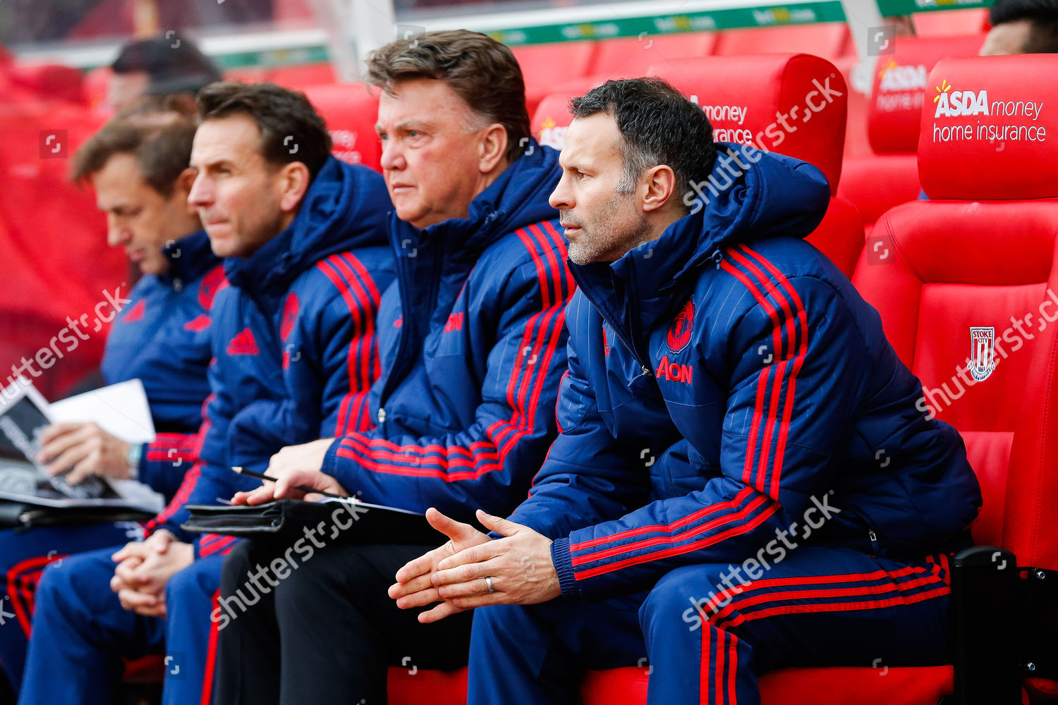 Manchester United Assistant Manager Ryan Giggs Editorial Stock Photo ...