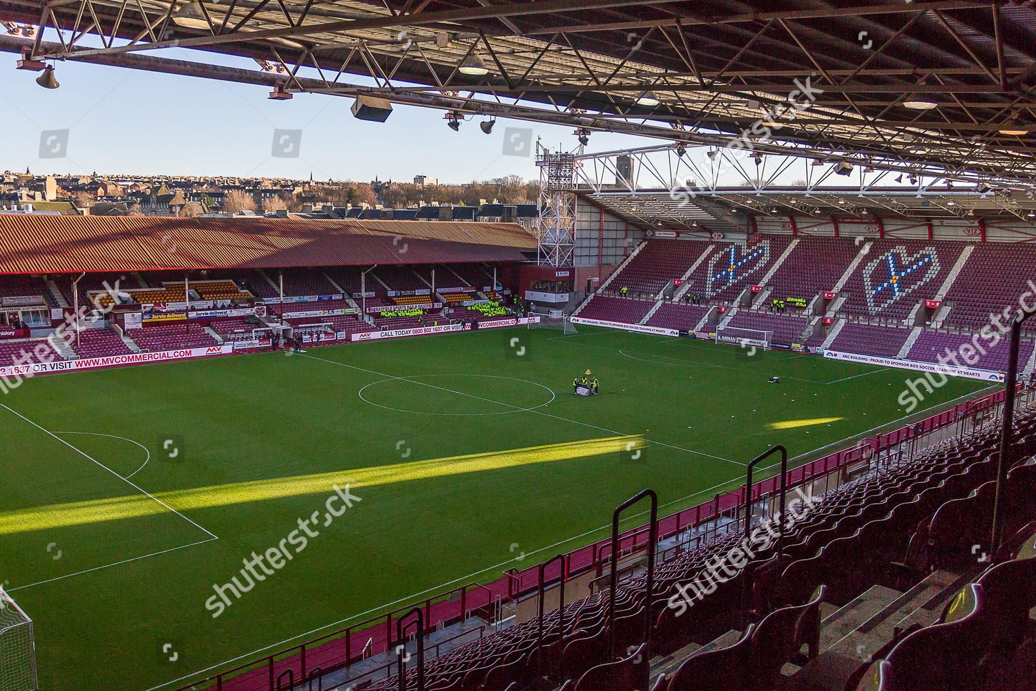 Tyne Castle Stadiums Main Stand During Editorial Stock Photo - Stock ...