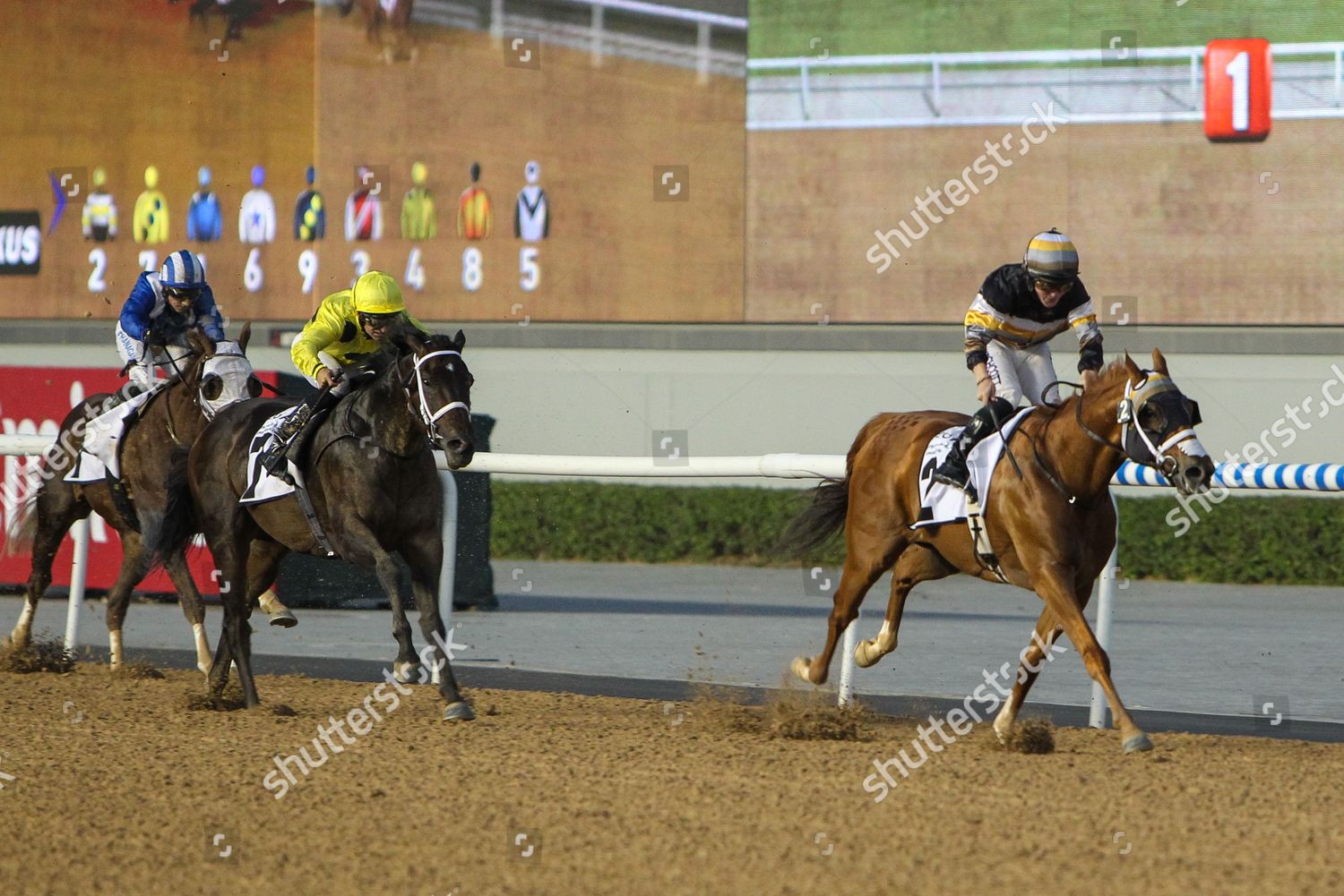 Dubai Meydan Race Track Kilt Rock Editorial Stock Photo - Stock Image ...