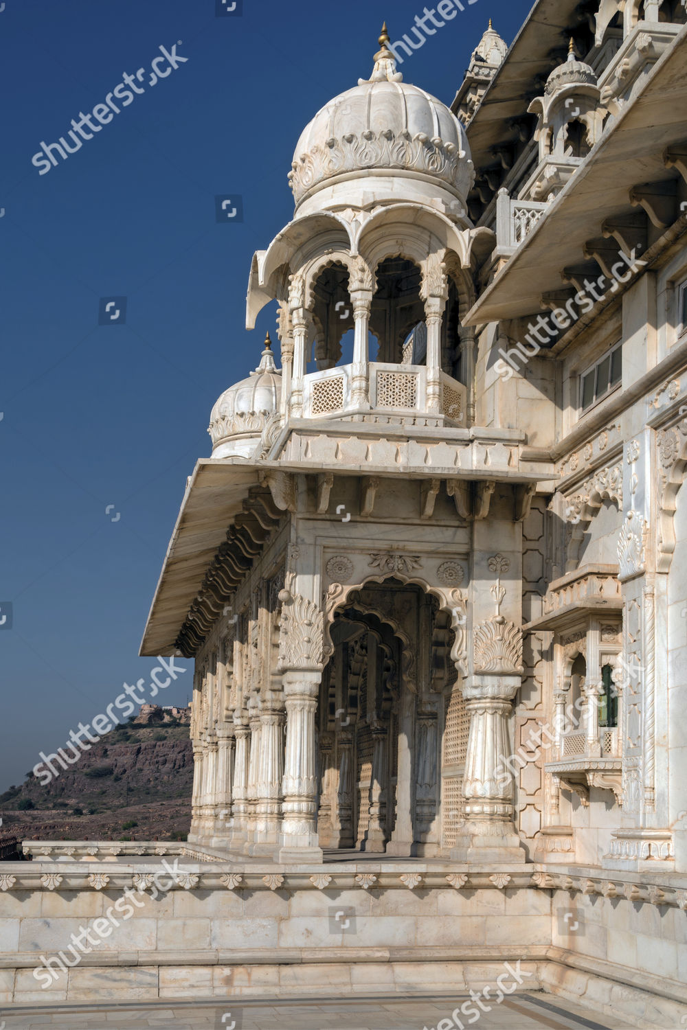 Jaswant Thada Mausoleum White Marble Memorial Editorial Stock Photo ...