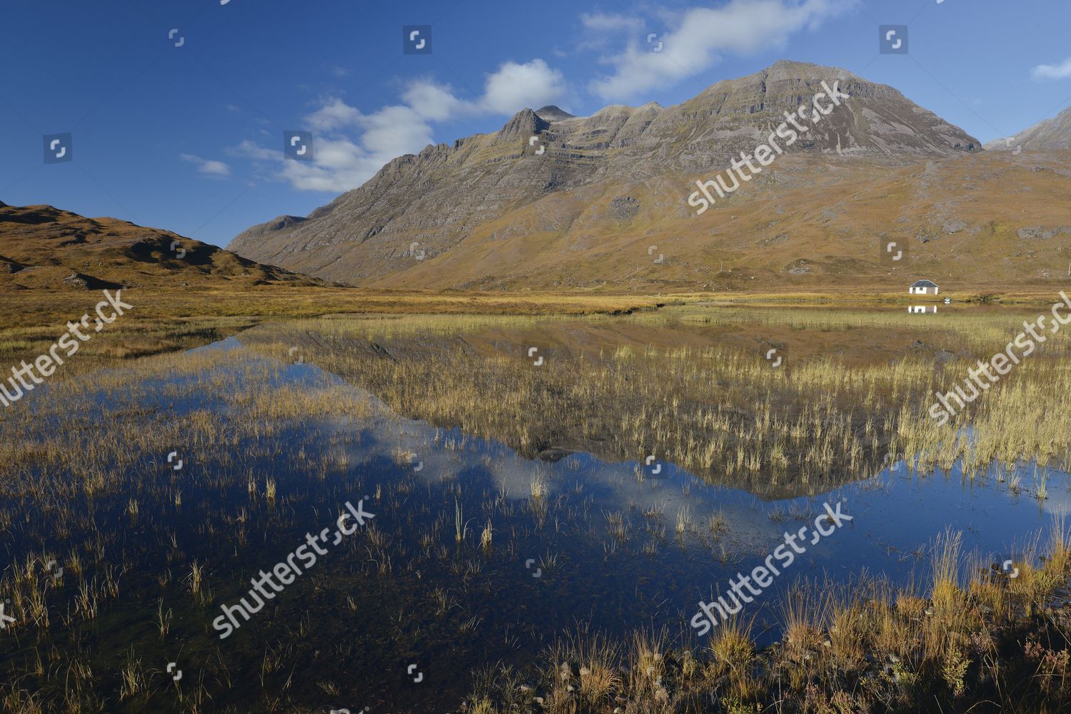 Lake Front Liathach Reflection Glen Torridon Editorial Stock Photo ...