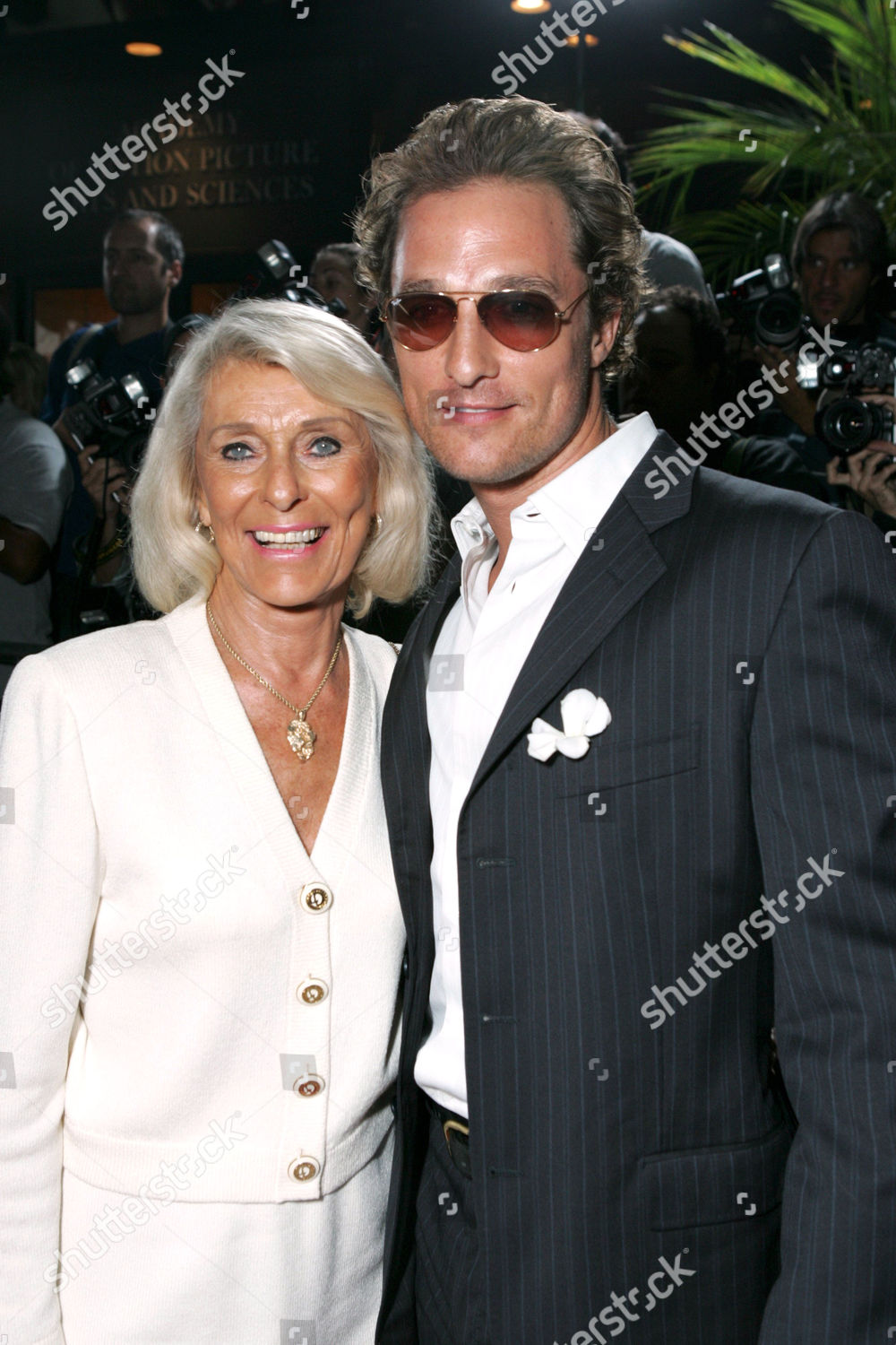 Matthew Mcconaughey Mother Kay Mccabe Editorial Stock Photo - Stock ...