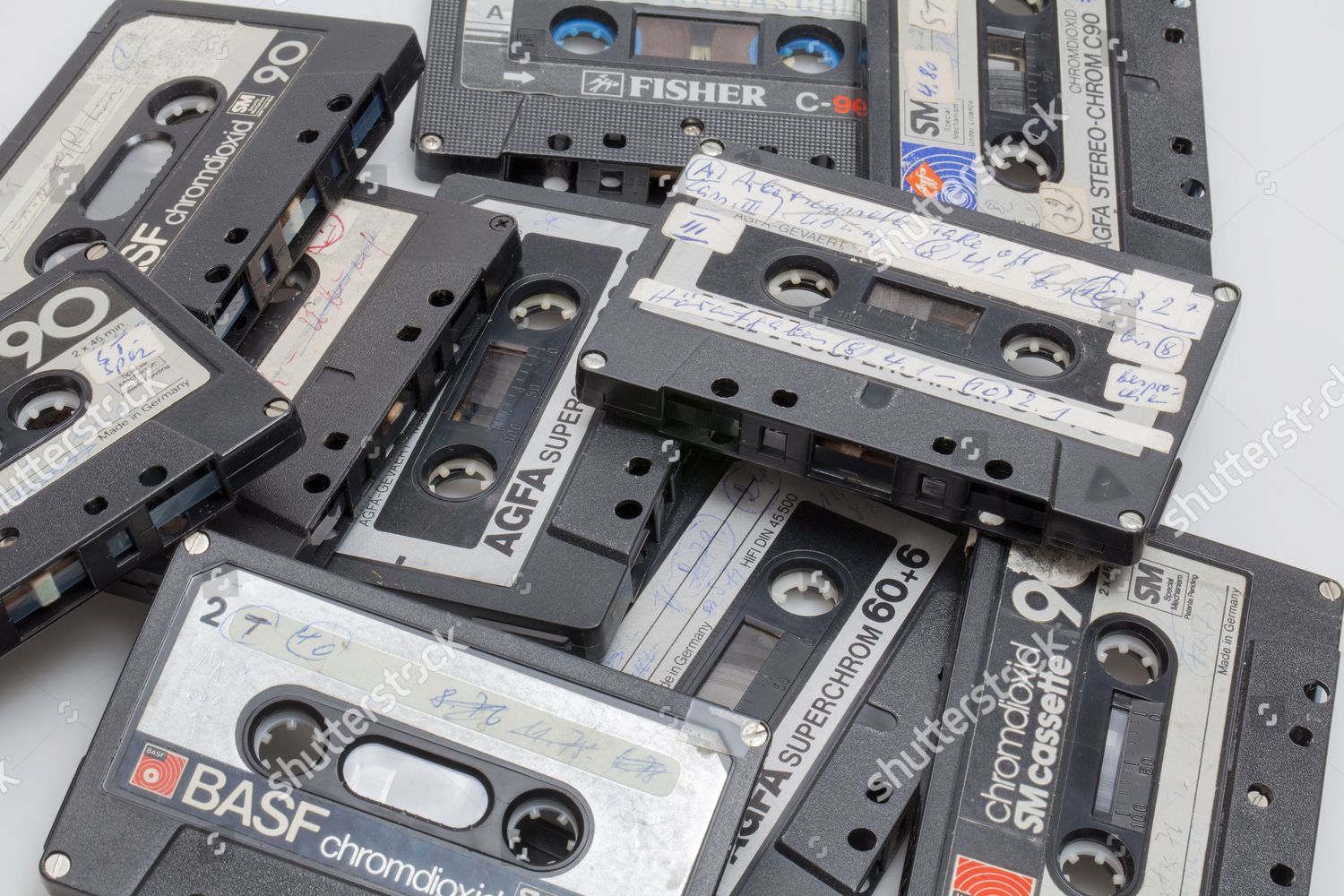 Old Cassette Tapes Editorial Stock Photo - Stock Image | Shutterstock