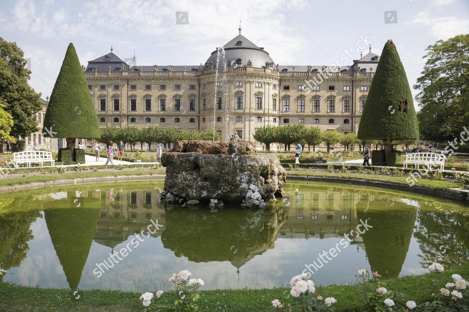 Wurzburg Residence Palace Wurzburg Bavaria Germany Editorial Stock ...