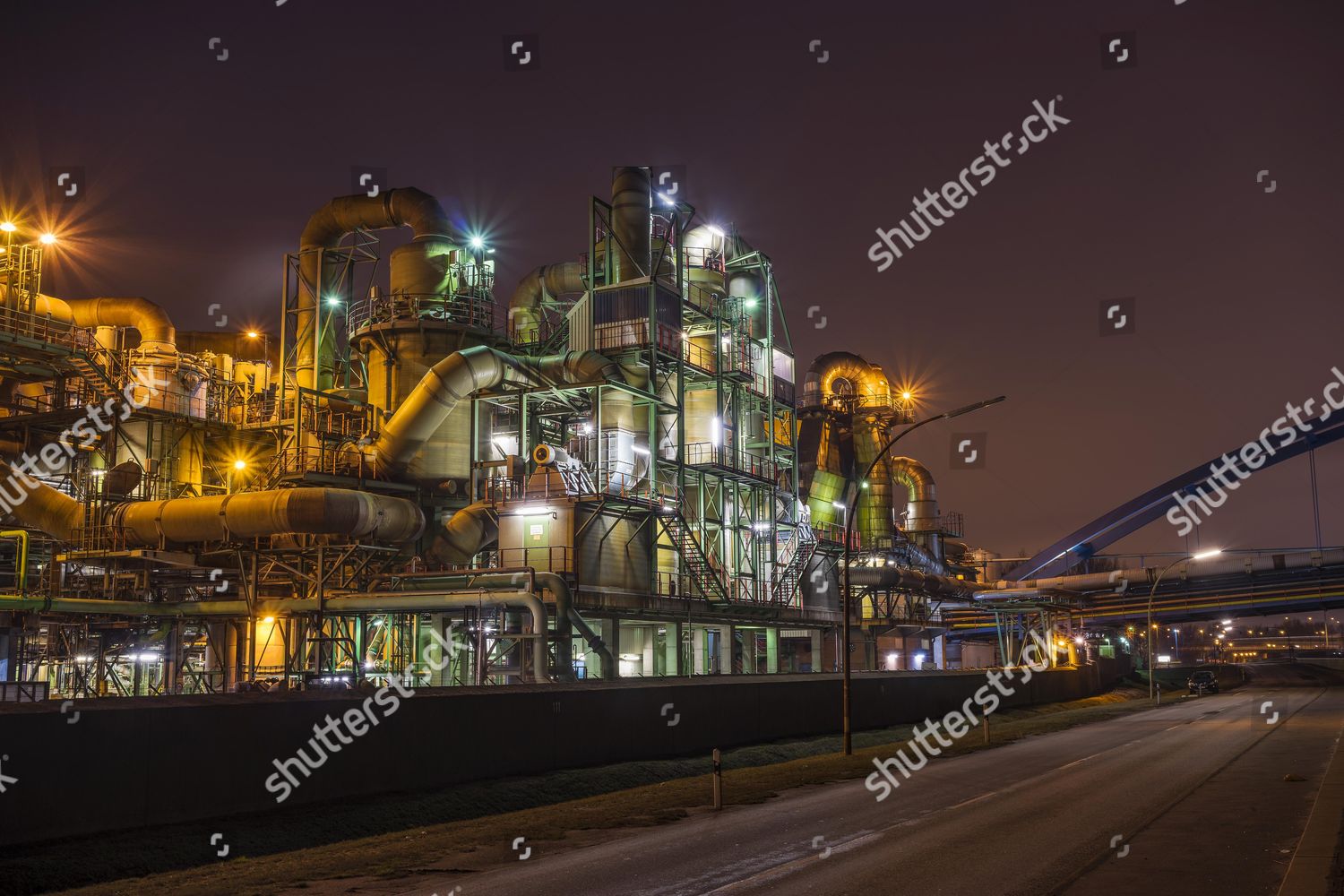Industrial Plant Copper Production Aurubis Ag Editorial Stock Photo ...