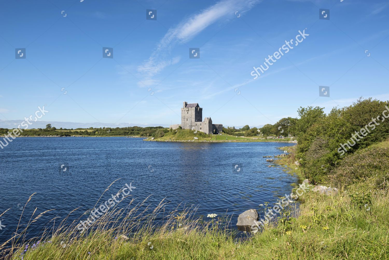 Dunguaire Castle Kinvara County Galway Ireland Editorial Stock Photo ...