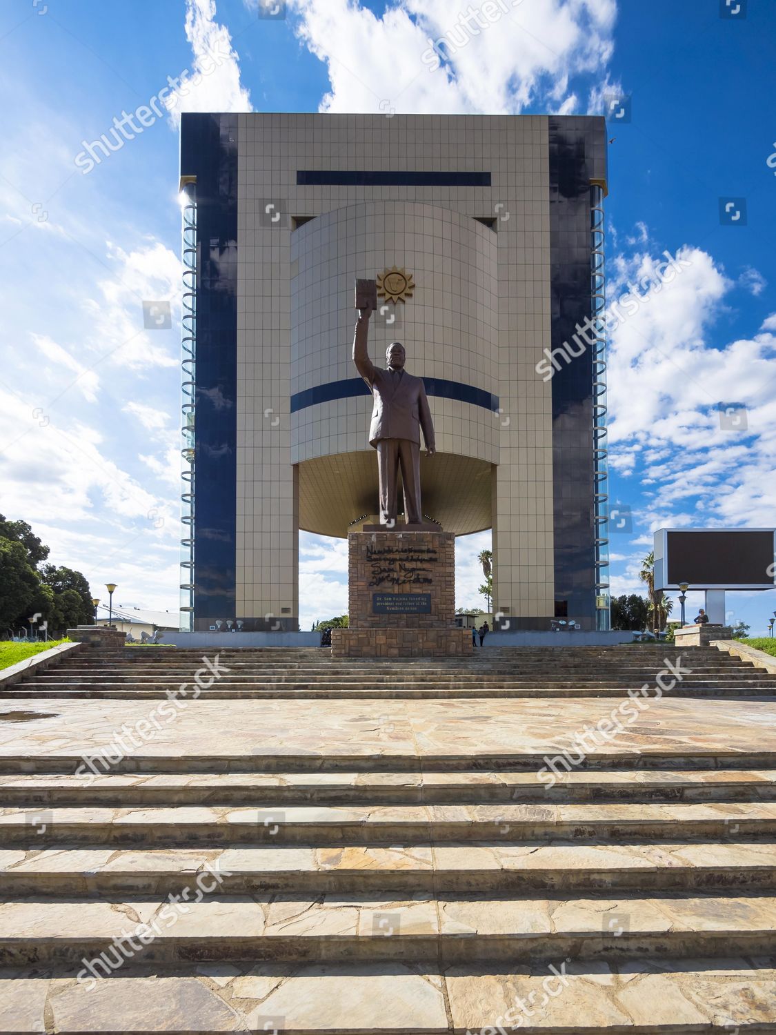 Independence Museum Independence Memorial Museum Statue Editorial Stock ...