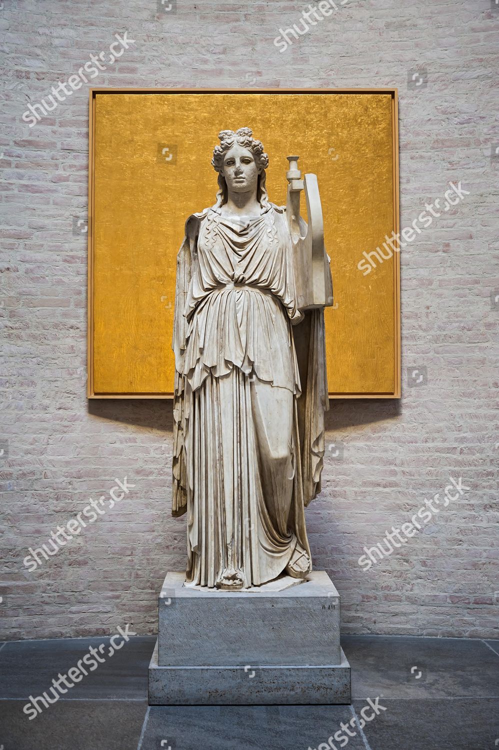 Apollo Barberini God Lyrist Cithara Glyptothek Editorial Stock Photo ...