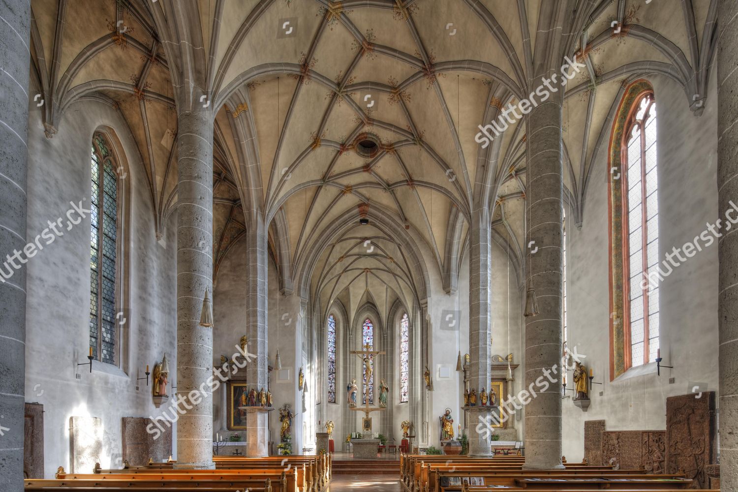 Parish Church St Andreas Trostberg Chiemgau Editorial Stock Photo ...