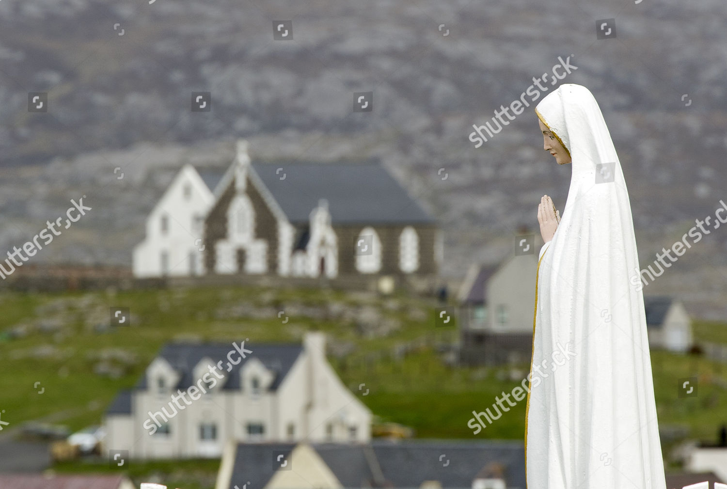 Ave Maria Statue Roman Catholic Church Editorial Stock Photo - Stock ...