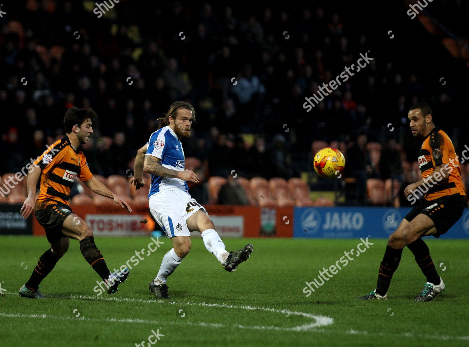 Stuart Sinclair Bristol Rovers Passes Ball Editorial Stock Photo ...