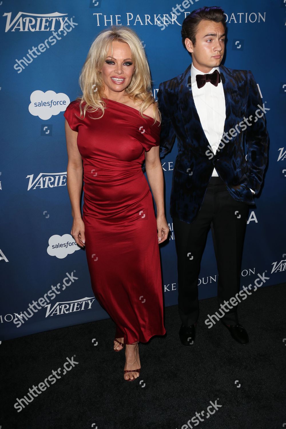 Pamela Anderson Son Dylan Jagger Lee Editorial Stock Photo - Stock ...