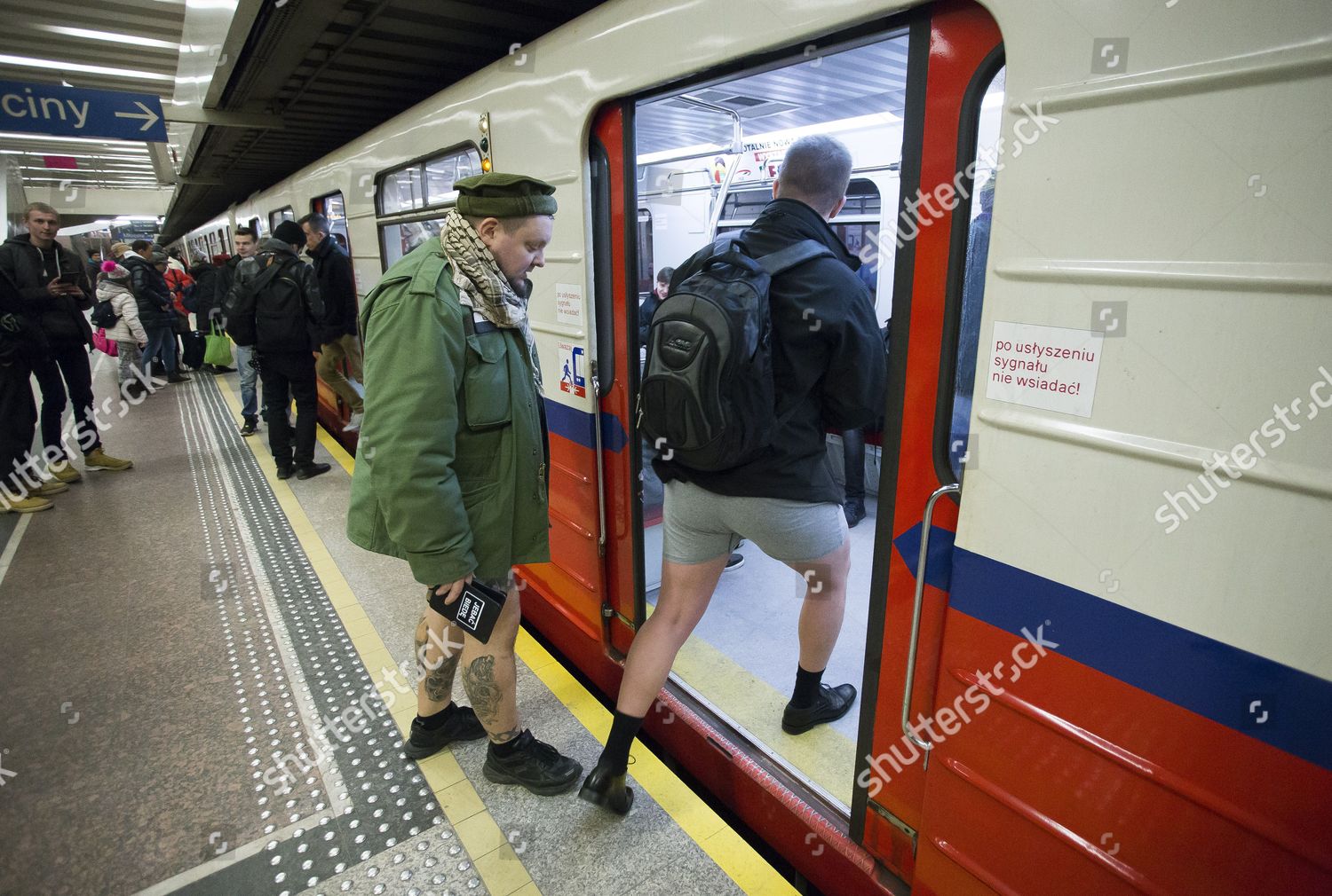 People Get On Subway While Happening Editorial Stock Photo - Stock ...