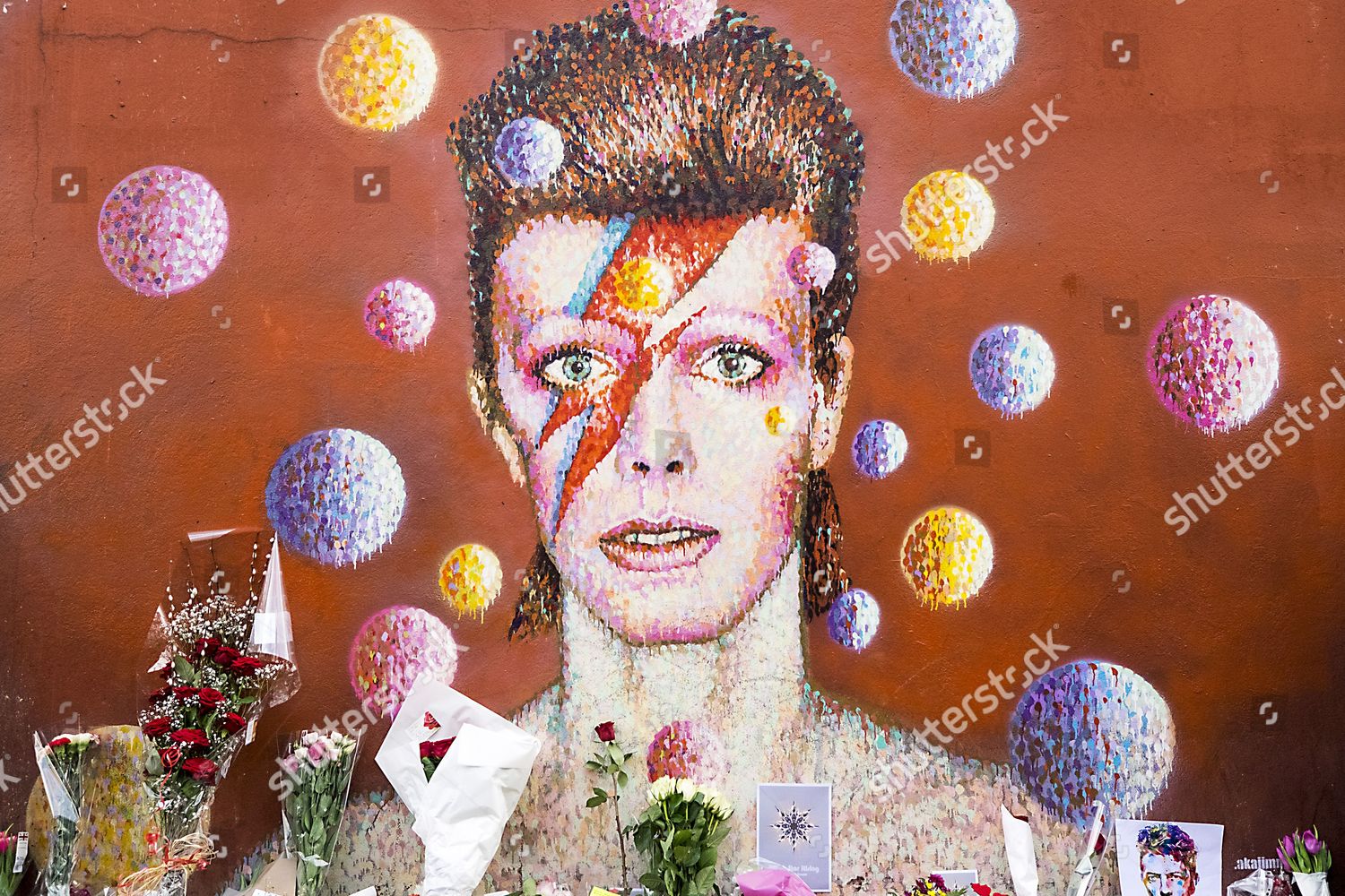 David Bowie Mural Brixton Editorial Stock Photo - Stock Image ...