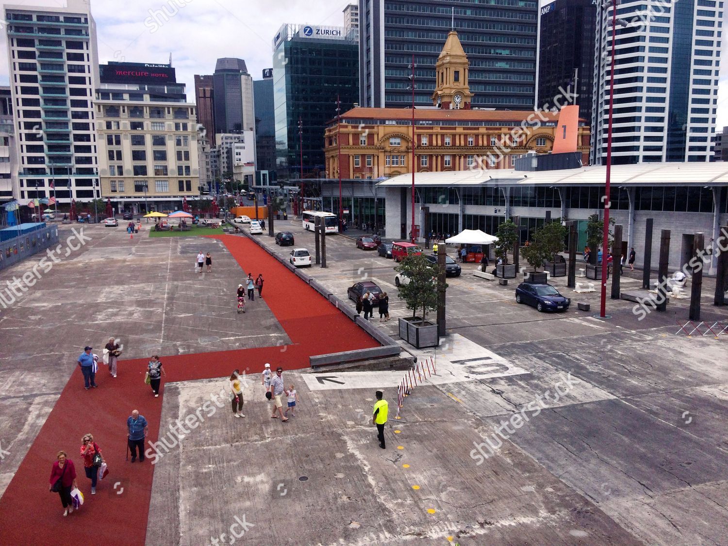 Auckland Ferry Terminal Hub Auckland Ferry Editorial Stock Photo ...