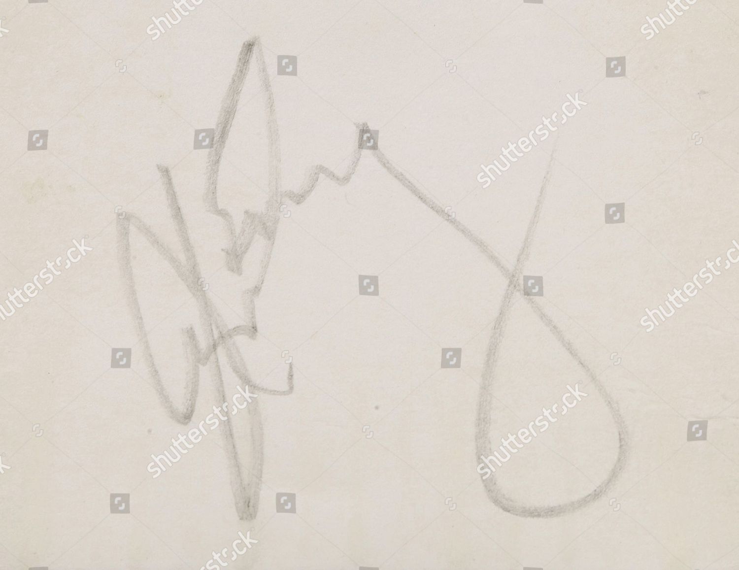 Matchbook President John F Kennedys Signature Editorial Stock Photo ...