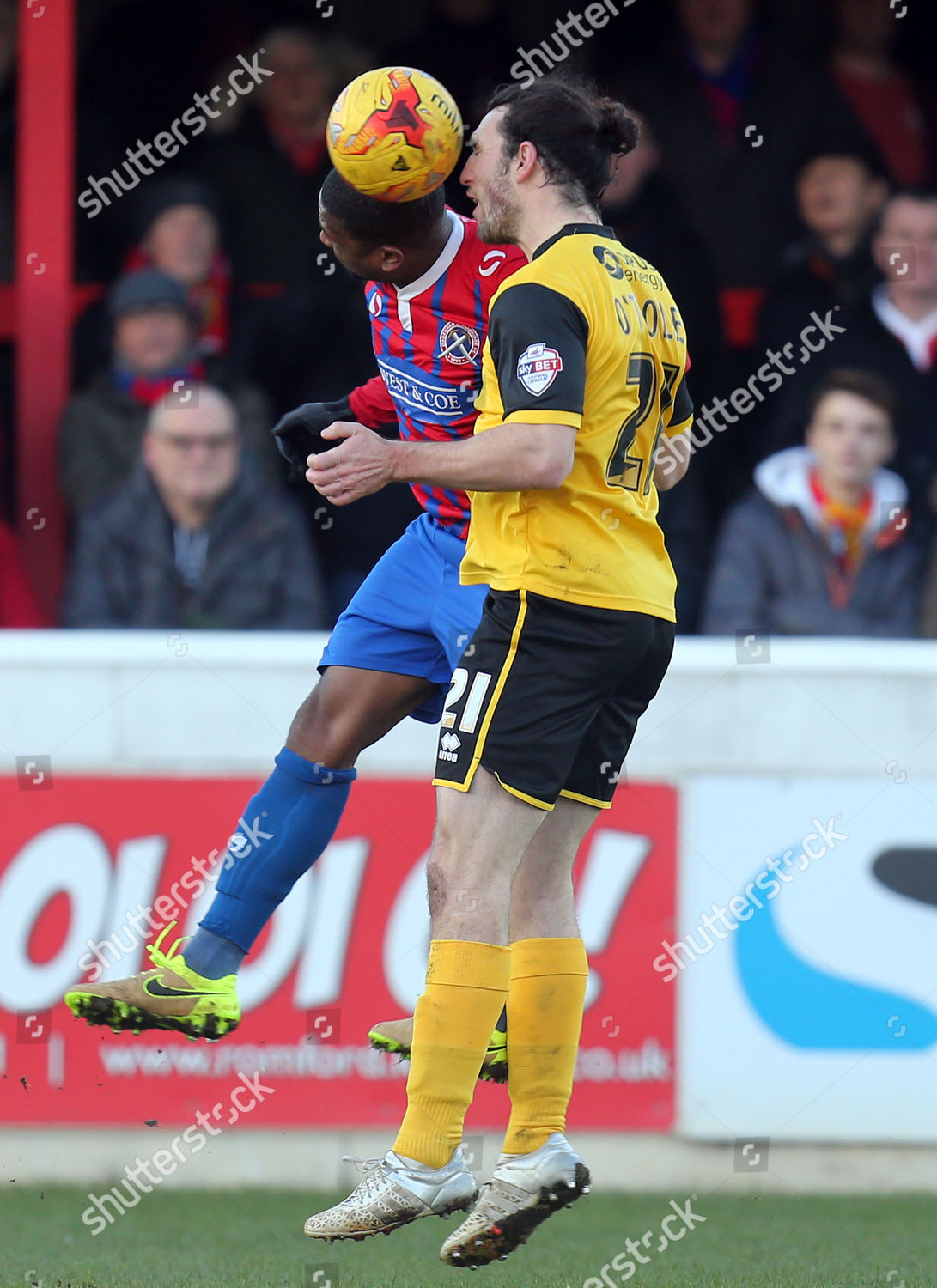 Johnjoe Otoole Northampton Town Justin Hoyte Editorial Stock Photo ...