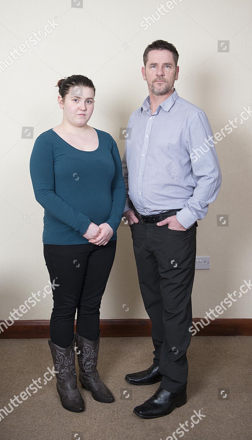 Brendan Collis His Daughter Leah Derby Editorial Stock Photo - Stock ...