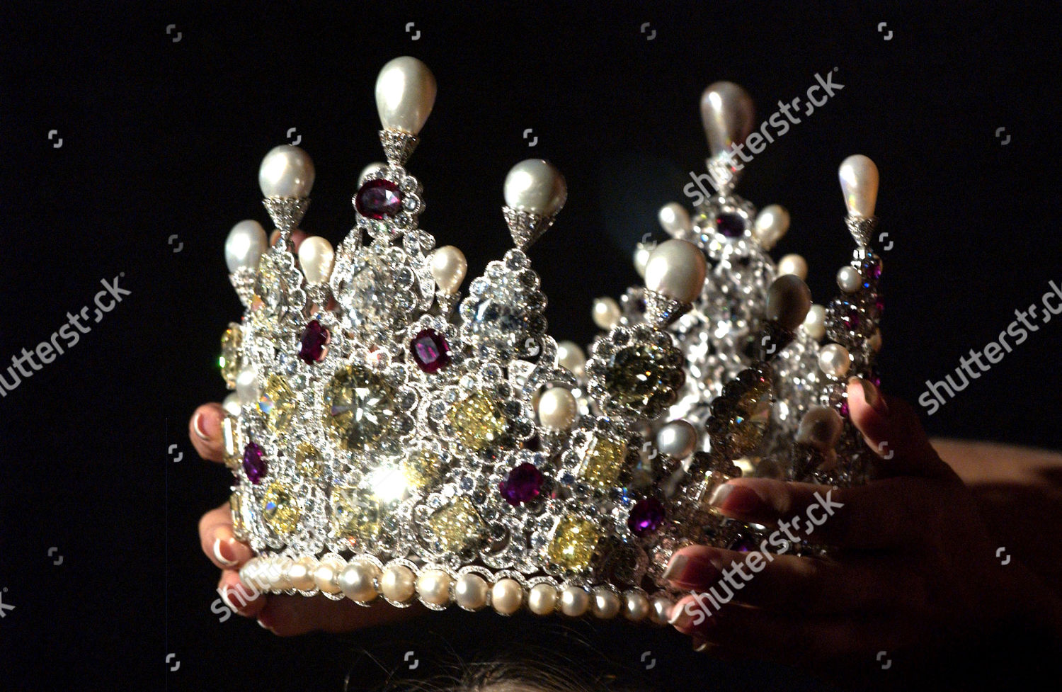 Crown 1000 Carats Diamonds Estimate Be Editorial Stock Photo - Stock ...