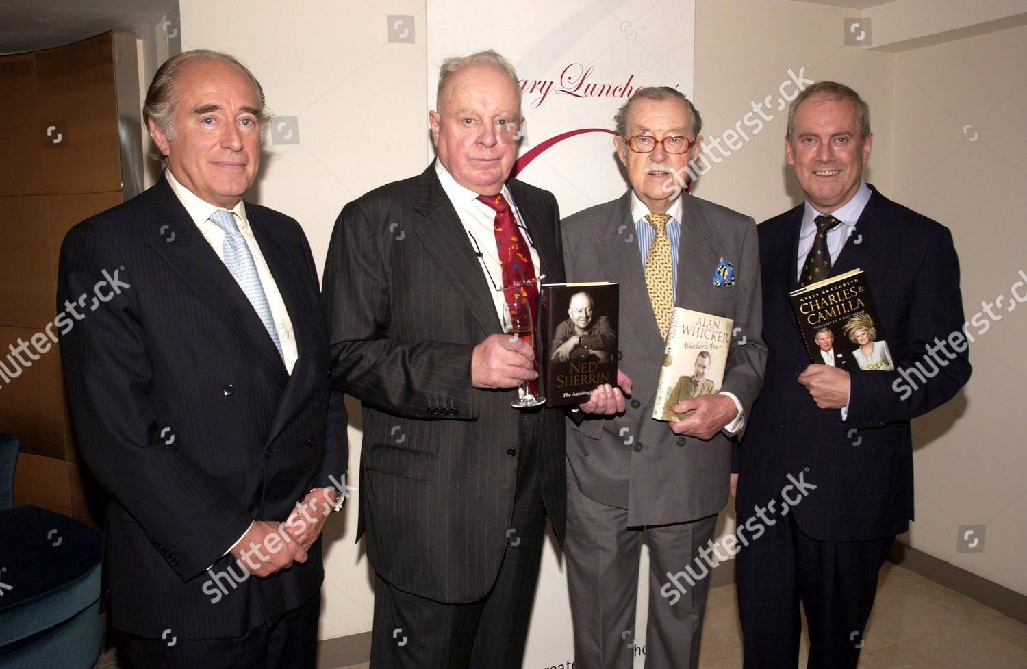 Christopher Foyle Ned Sherrin Alan Whicker Editorial Stock Photo ...