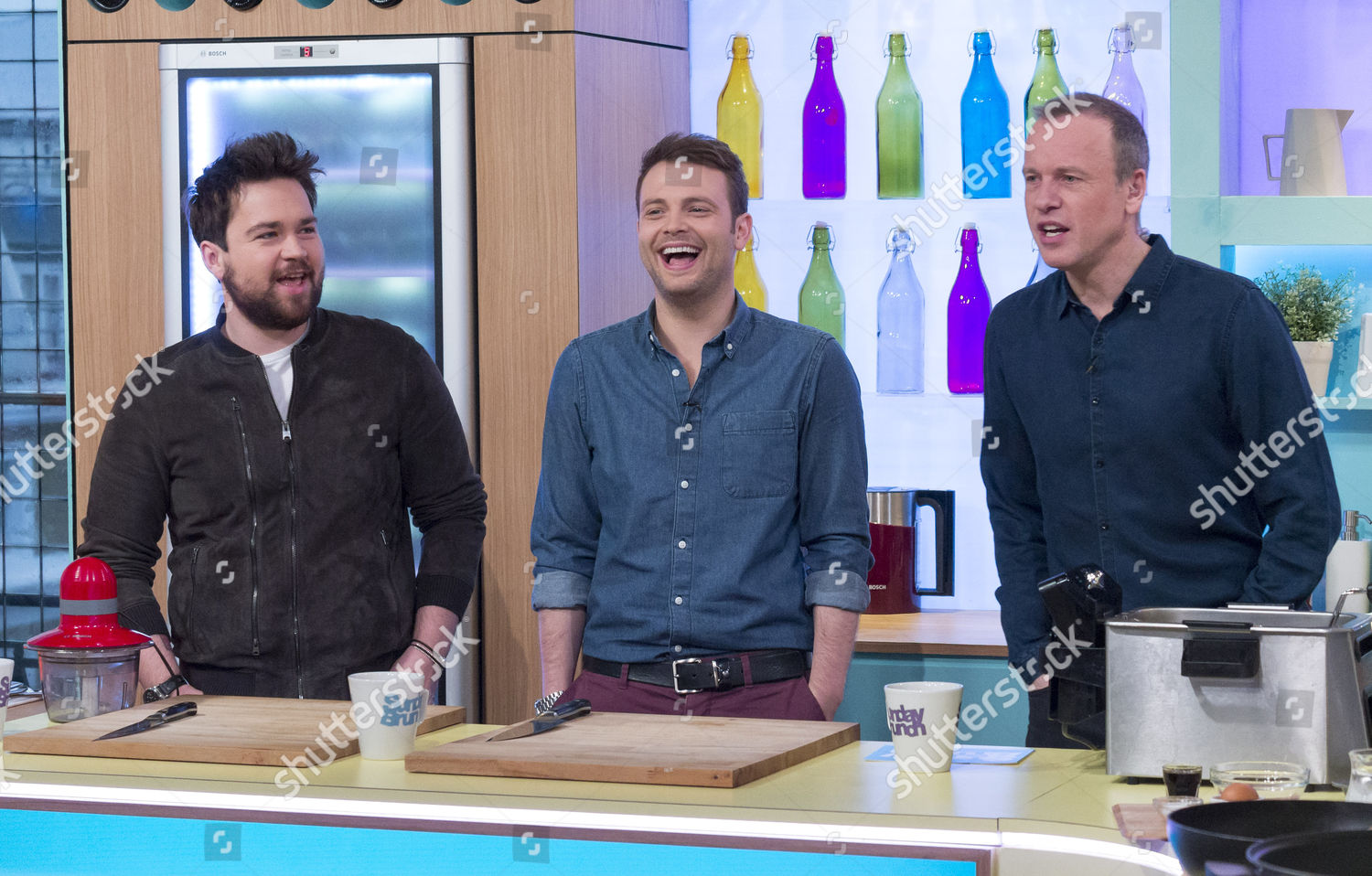 Sam Nixon Mark Rhodes Tim Lovejoy Editorial Stock Photo - Stock Image ...