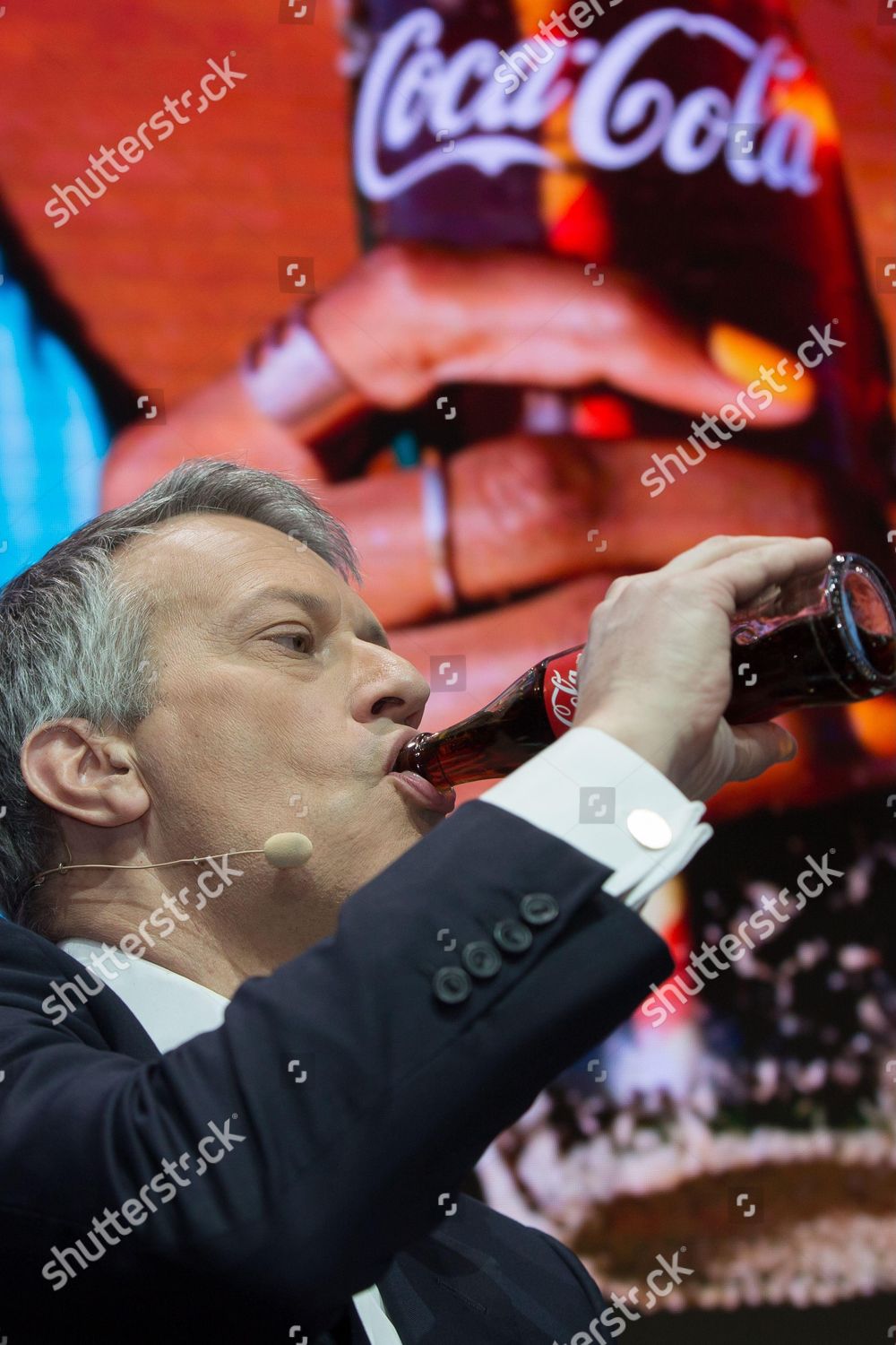 James Quincey President Ceo Cocacola Company Editorial Stock Photo ...