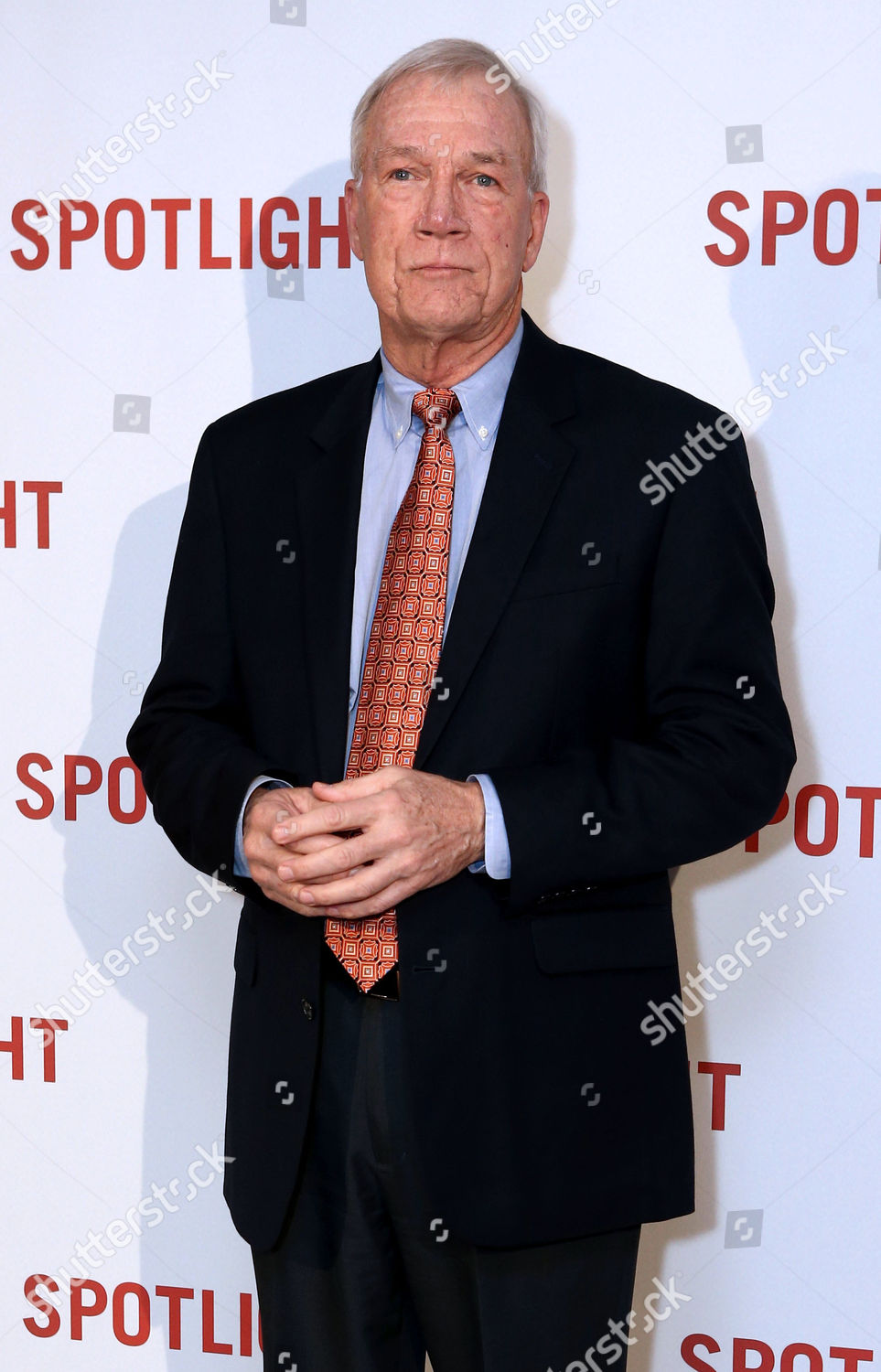 Walter Robby Robinson Former Editor Spotlight Editorial Stock Photo ...