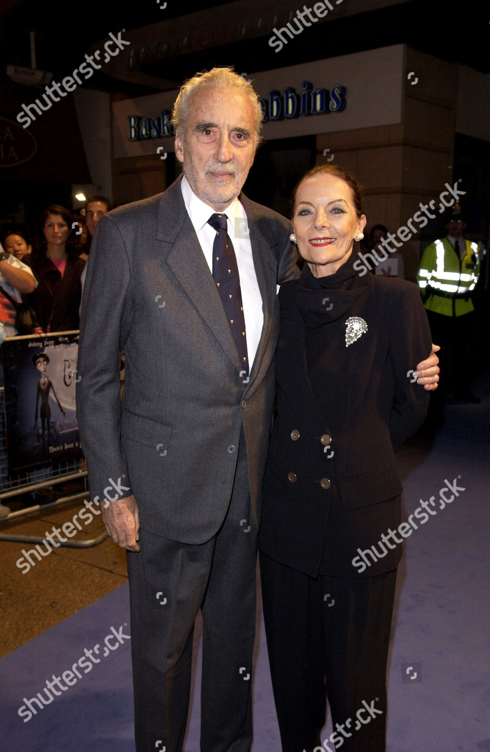 Christopher Lee Wife Birgit Editorial Stock Photo - Stock Image ...