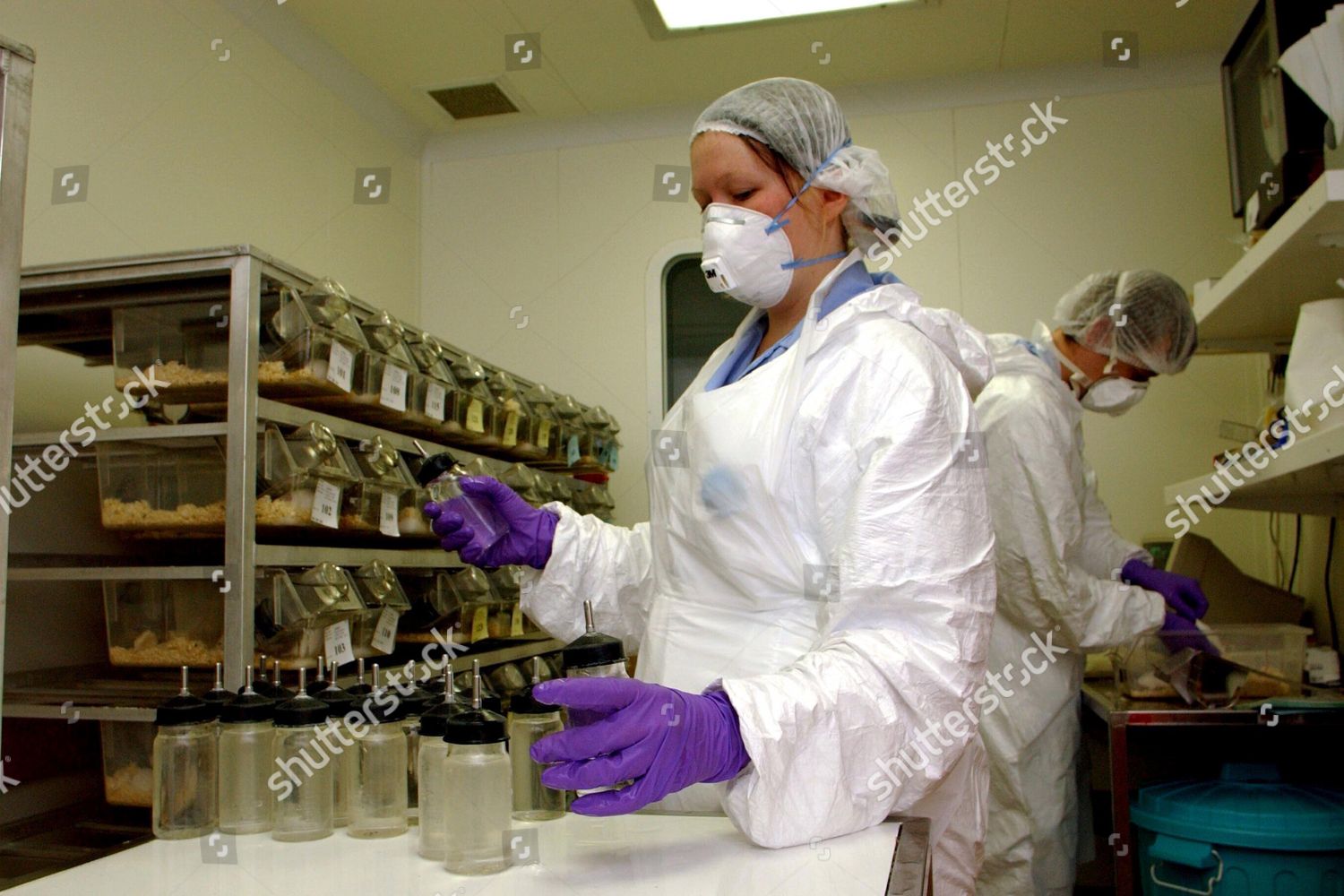 Scientists Lab Huntingdon Life Sciences Editorial Stock Photo - Stock ...