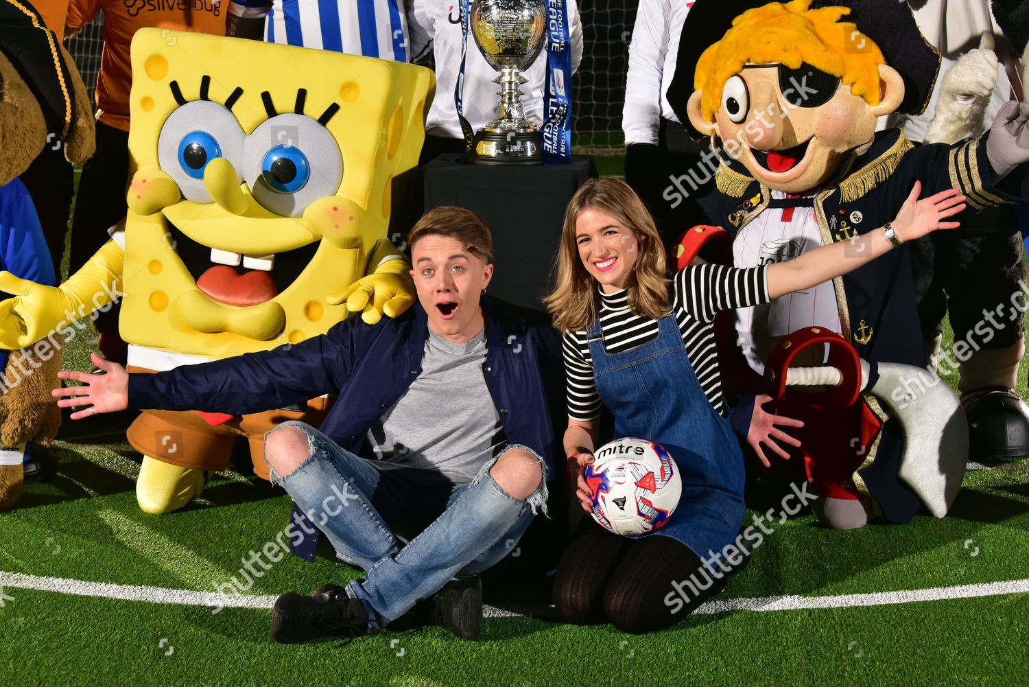 Spongebob Squarepants Roman Kemp Rachel Stringer Editorial Stock Photo ...