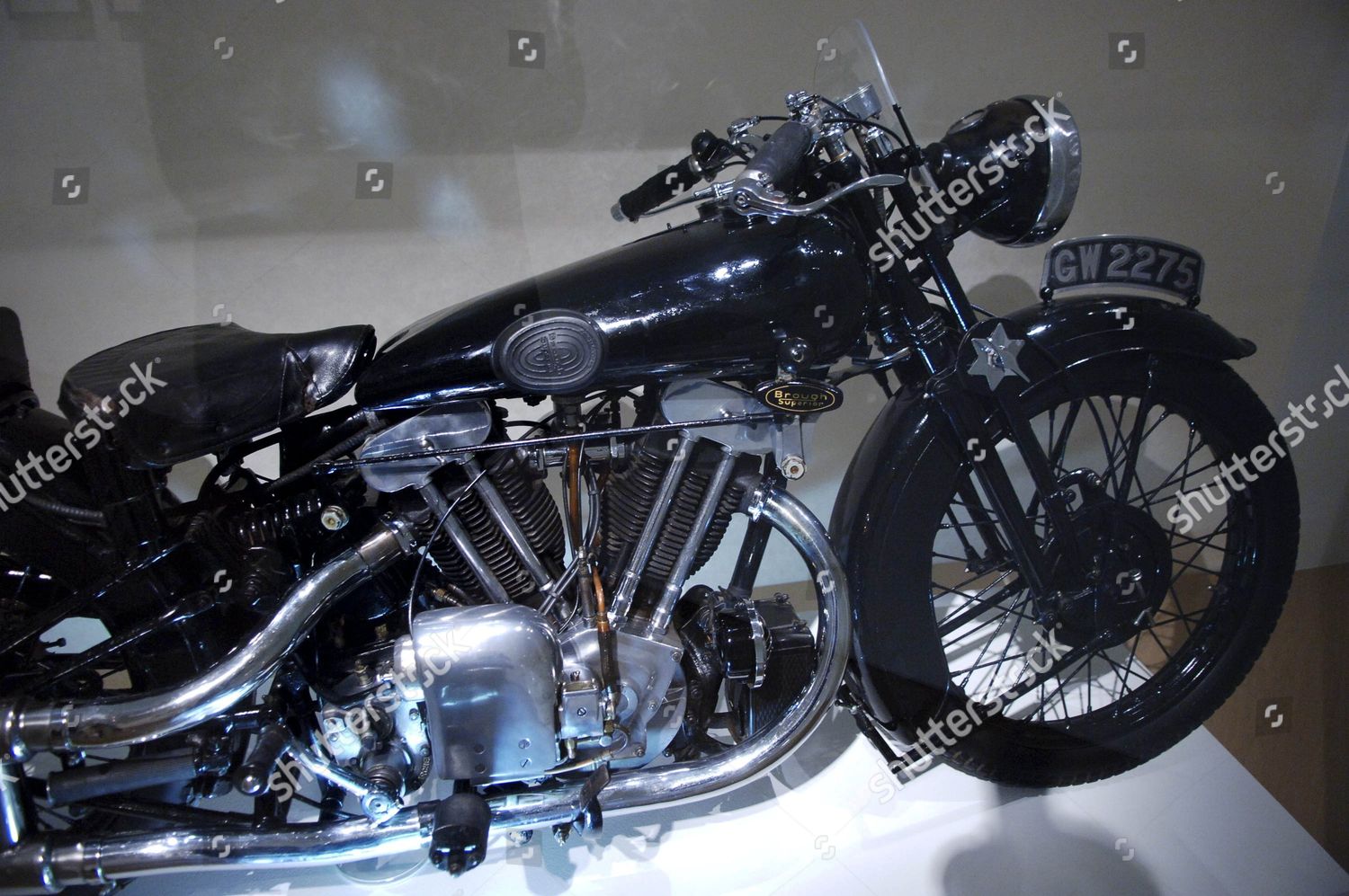 Brough Superior Ss100 1932 Motorcycle Which Editorial Stock Photo ...