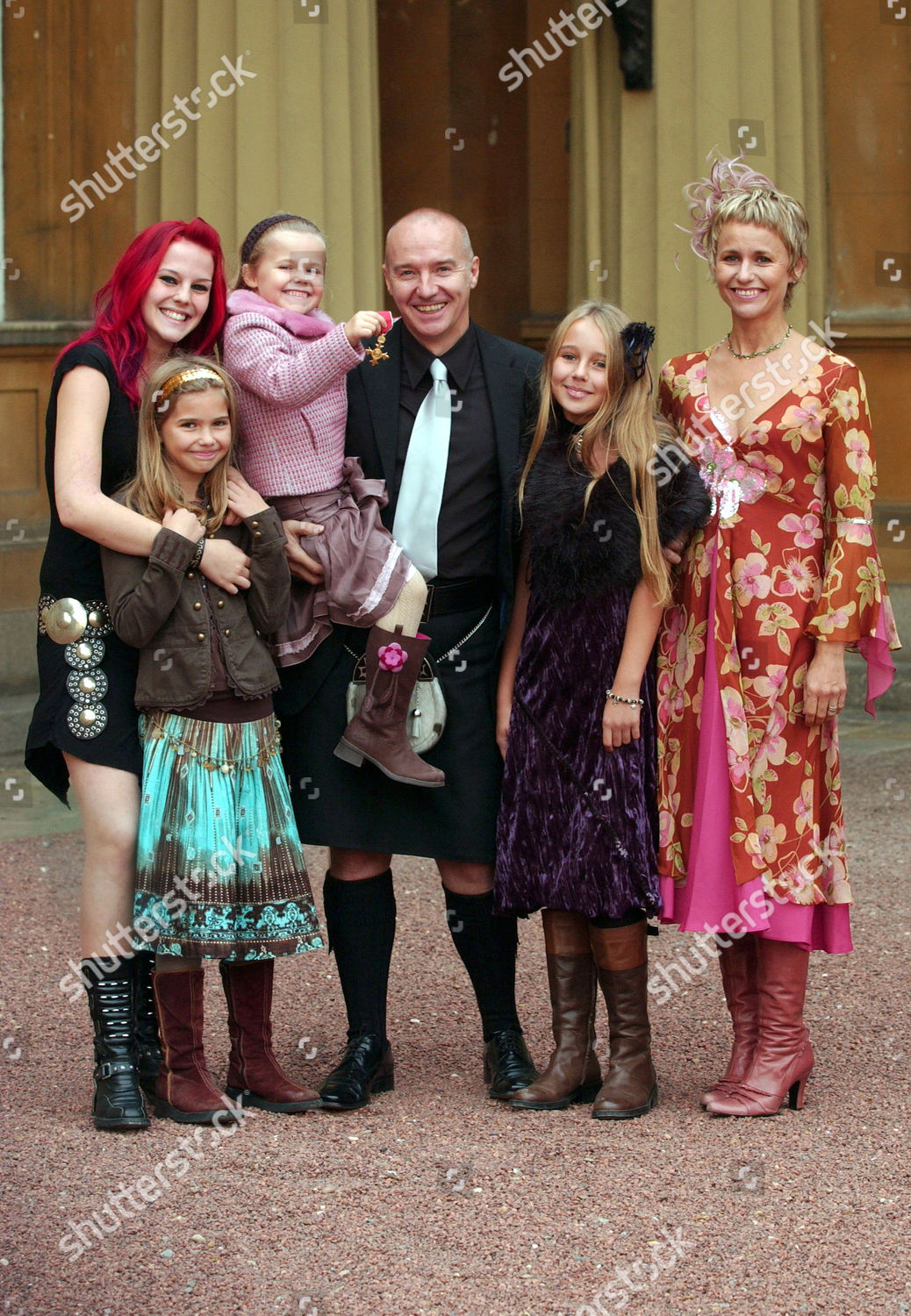 Midge Ure His Obe His Family Editorial Stock Photo - Stock Image ...