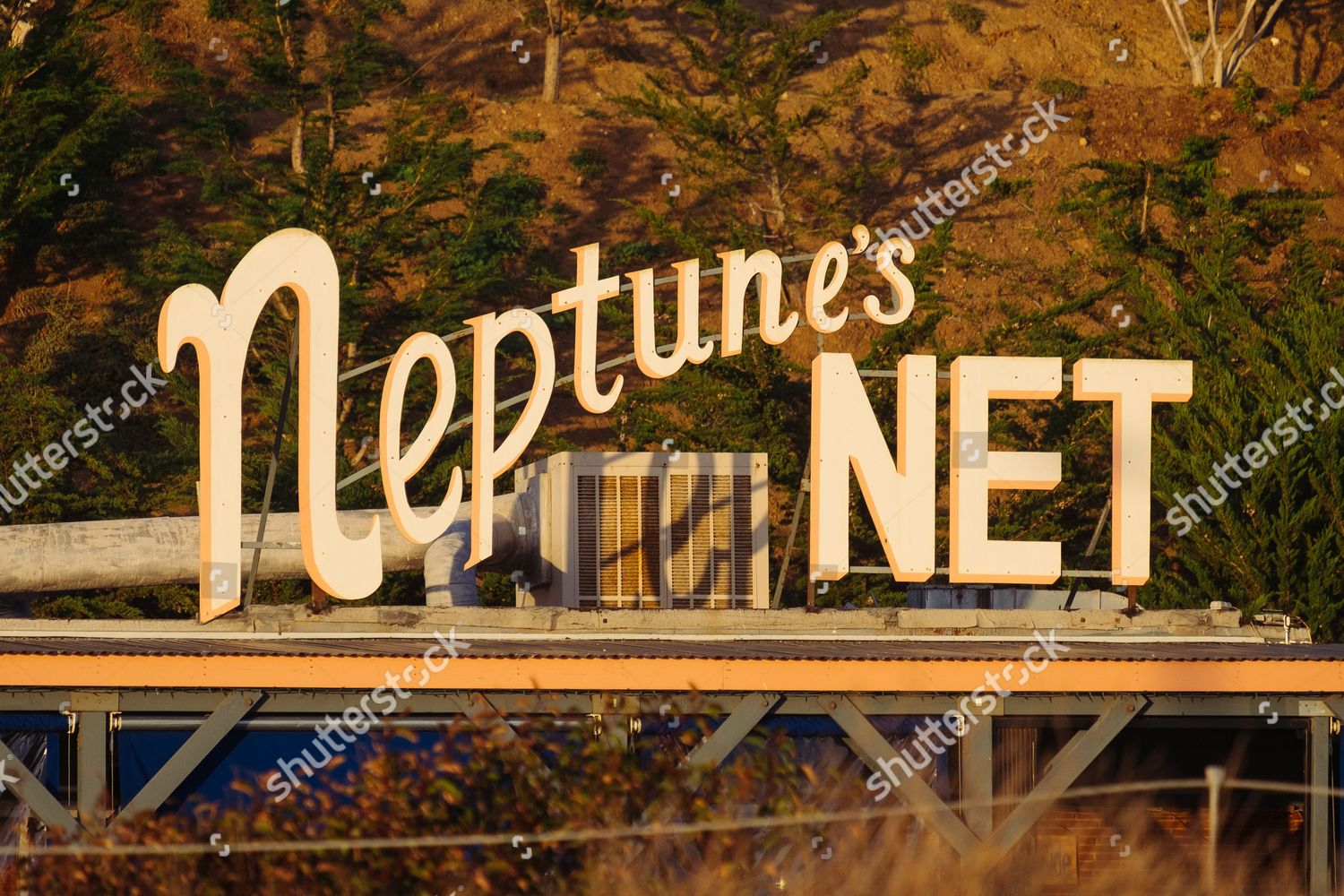 Neptunes Net Seafood Restaurant Pacific Coast Editorial Stock Photo ...
