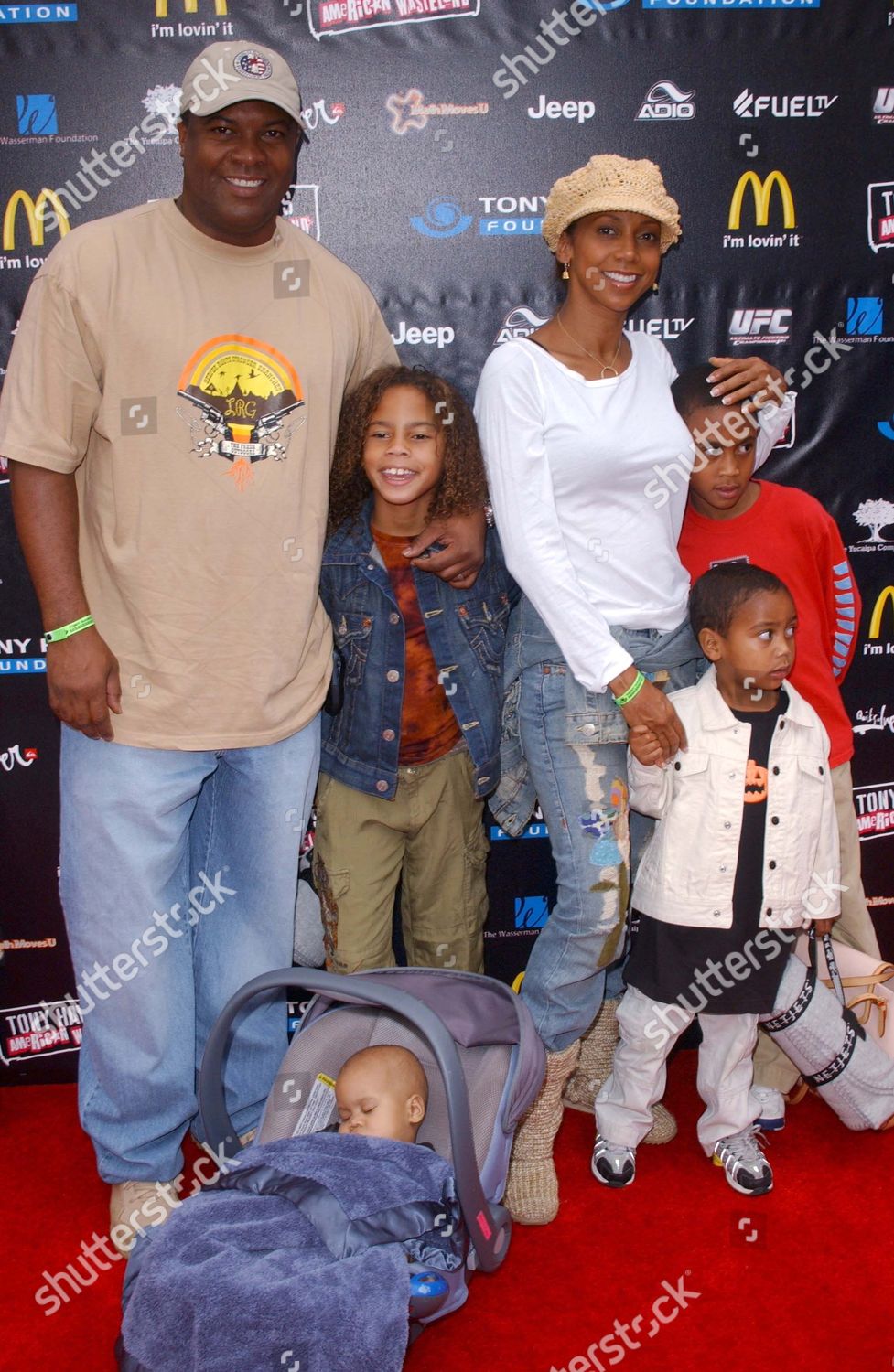 Rodney Peete Holly Robinson Peete Children Editorial Stock Photo ...