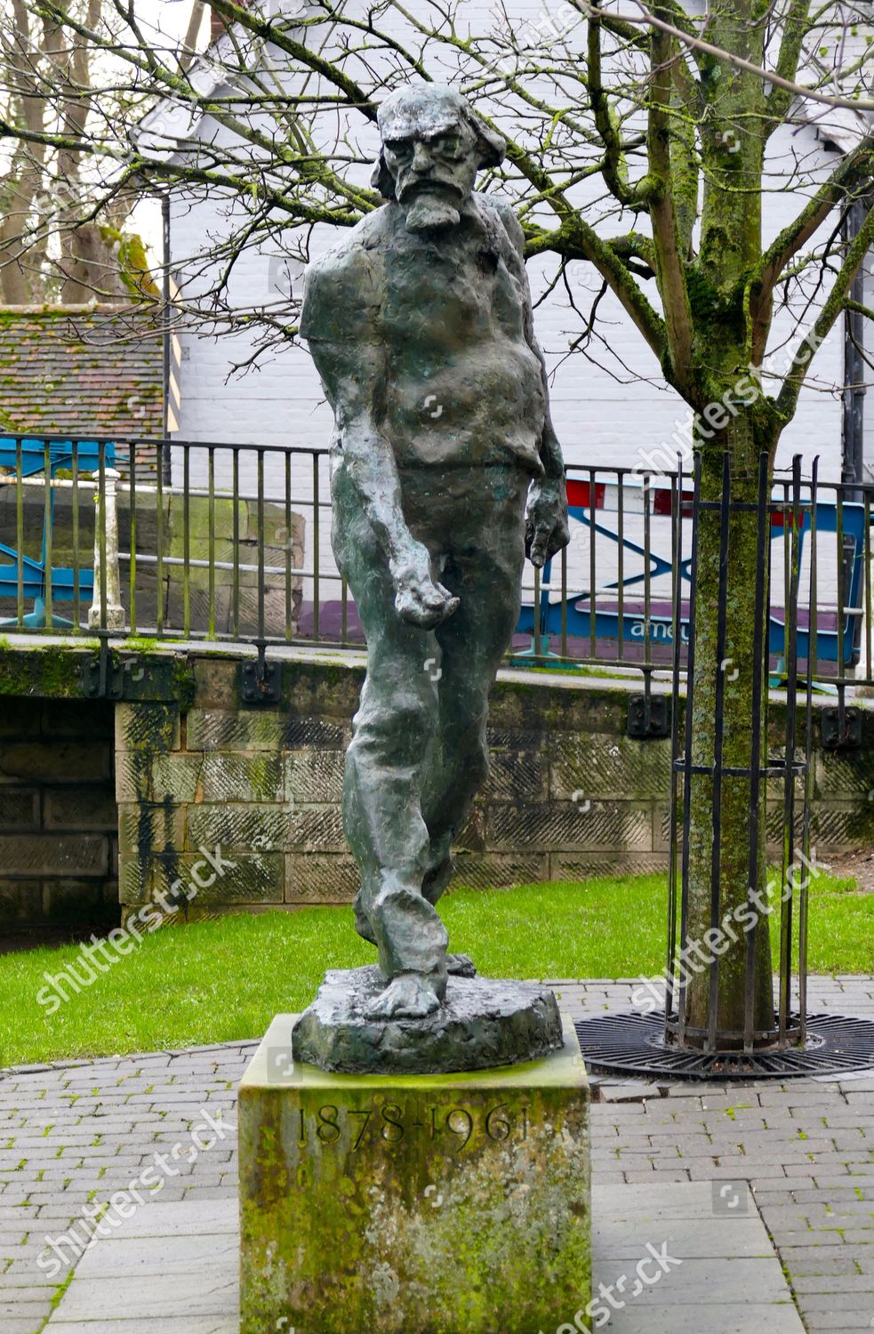 King Bohemia Statue Augustus John By Editorial Stock Photo - Stock ...