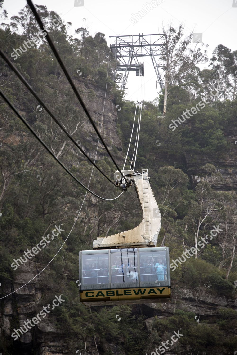 Scenic Cableway Australias Largest Cable Car Editorial Stock Photo ...