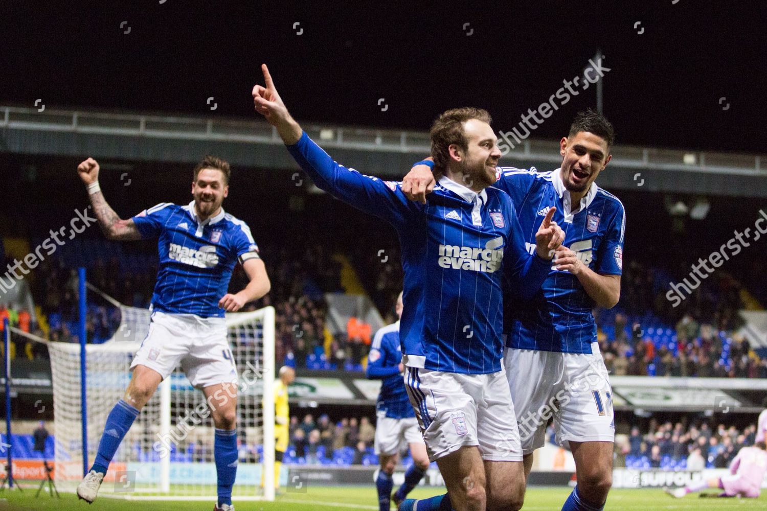 Brett Pitman Celebrates Vs_reading_ Editorial Stock Photo - Stock Image ...