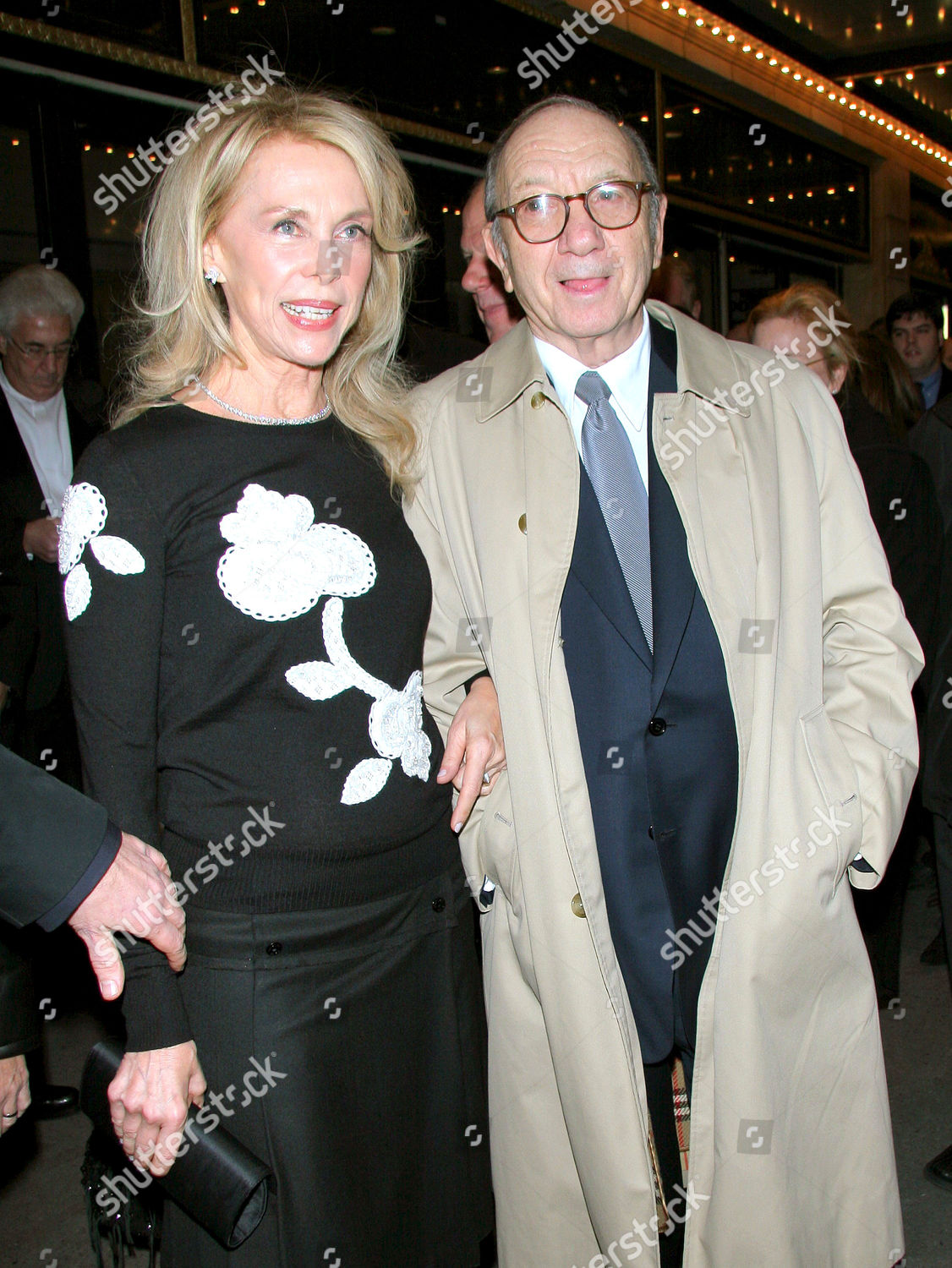 Neil Simon Wife Elaine Joyce Editorial Stock Photo - Stock Image ...