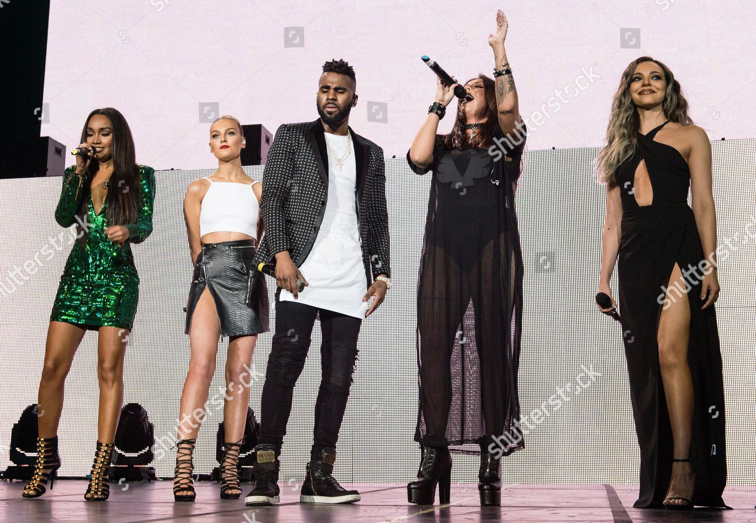 Jason Derulo Special Guests Little Mix Editorial Stock Photo - Stock ...