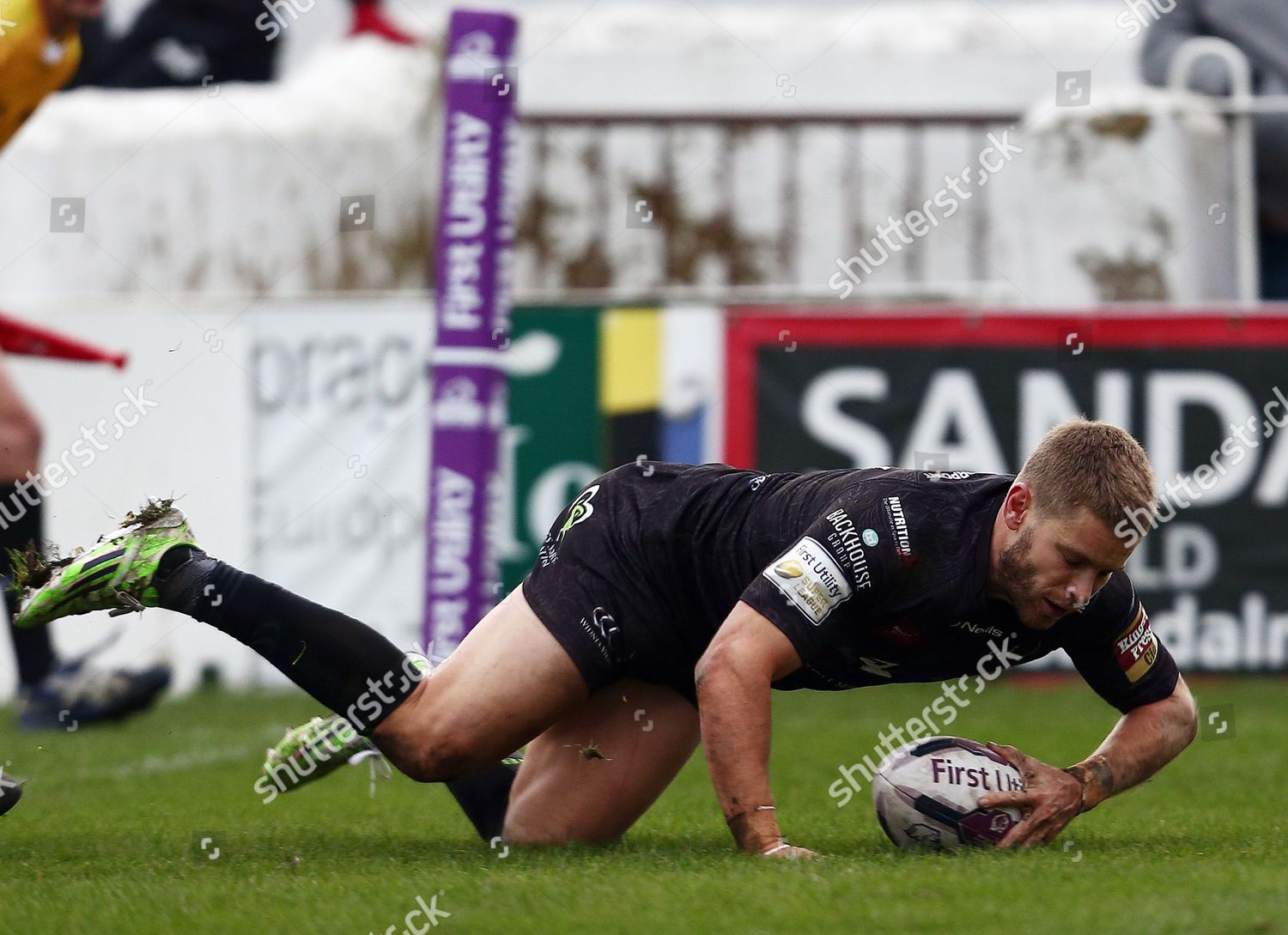 Rhys Hanbury Widnes Vikings Scores His Editorial Stock Photo - Stock ...