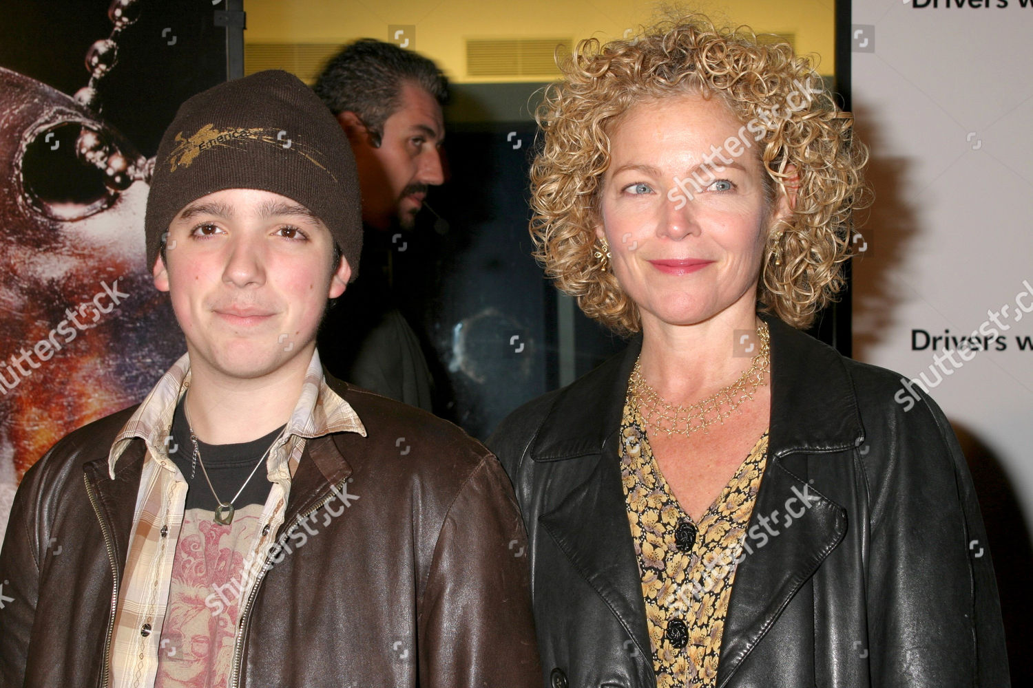 Amy Irving Her Son Gabriel Editorial Stock Photo - Stock Image ...