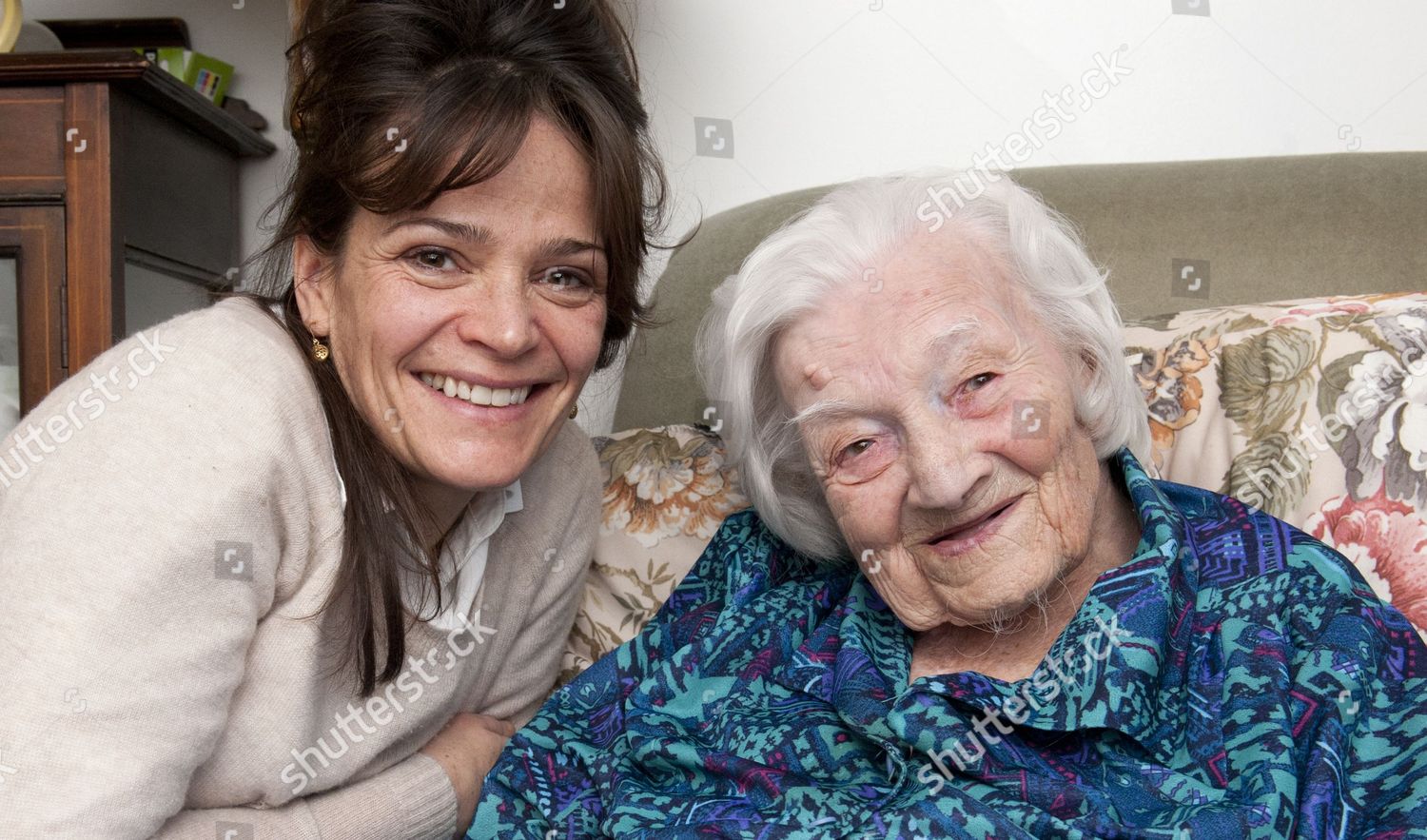 112 Yearold Mrs Gladys Hooper Home Editorial Stock Photo - Stock Image ...
