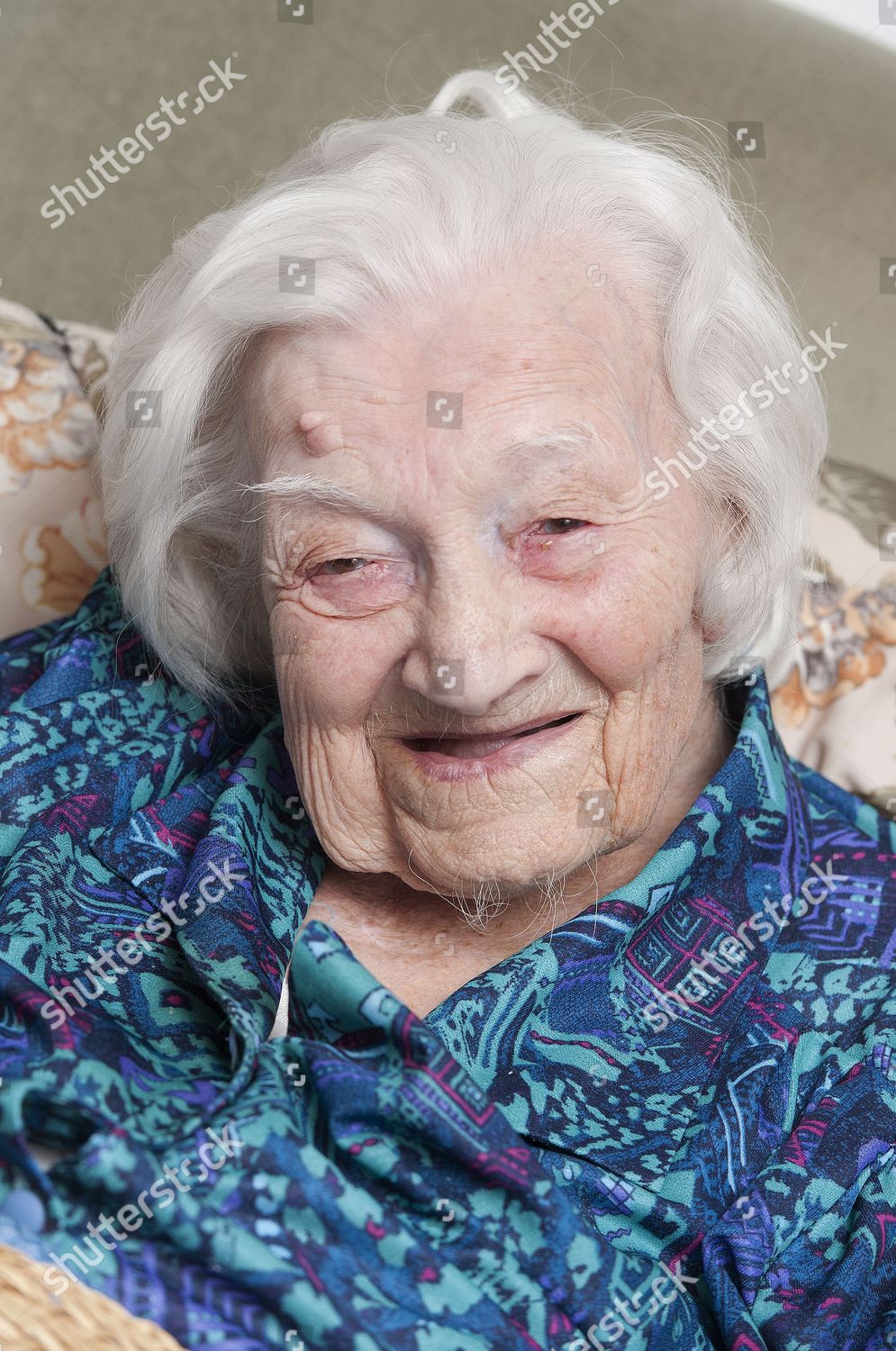 112 Yearold Mrs Gladys Hooper Home Editorial Stock Photo - Stock Image ...