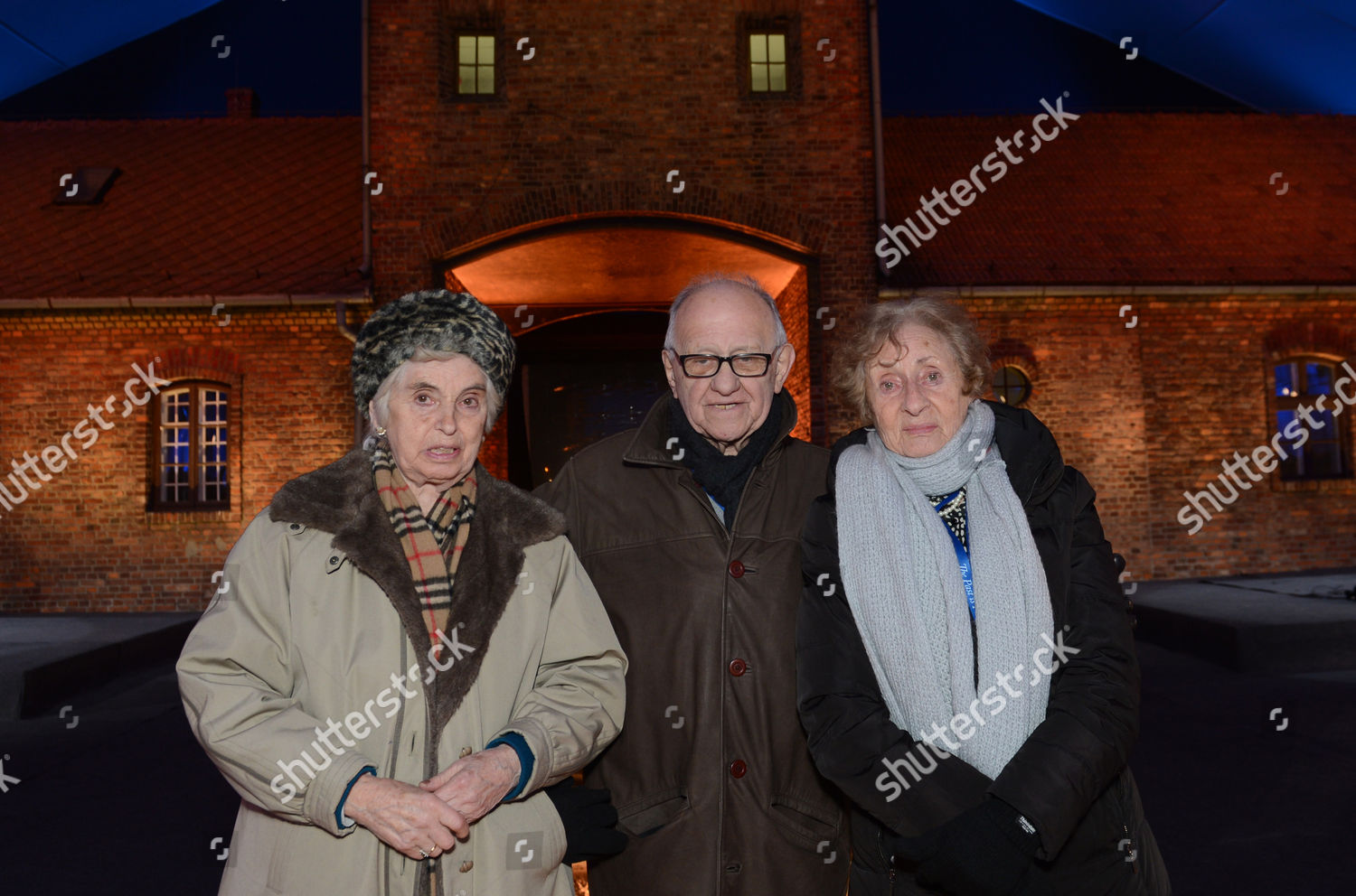 270115 Auschwitz Survivors Left Renee Salt Editorial Stock Photo ...