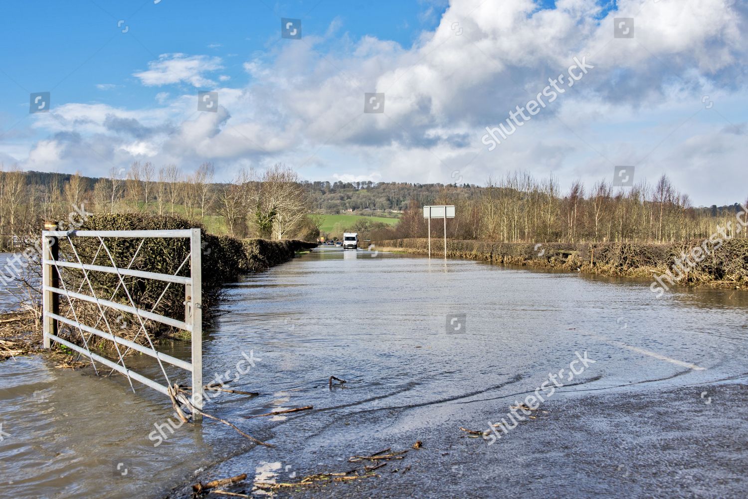Main Road Mid Wales Airport Welshpool Editorial Stock Photo - Stock ...
