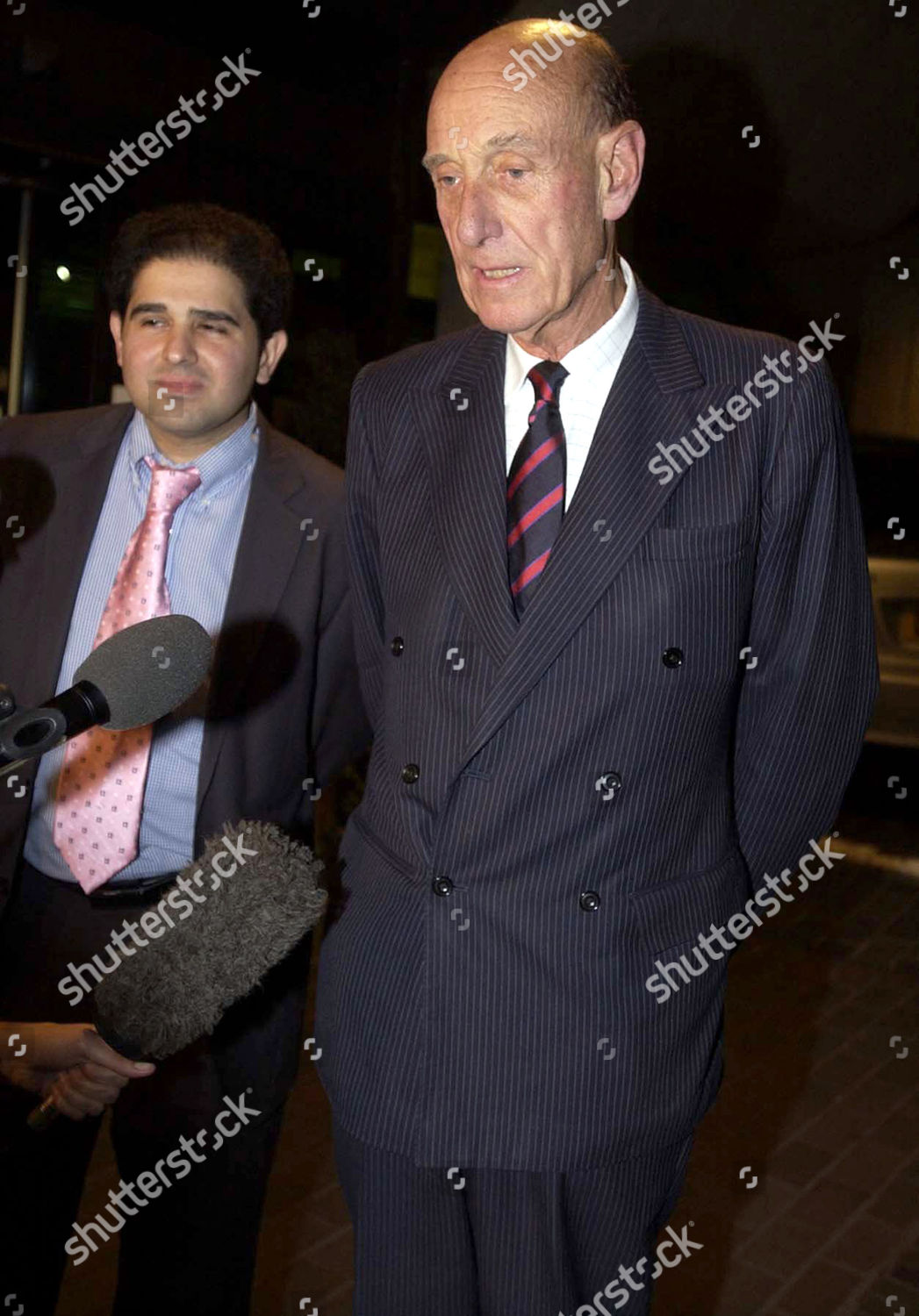 Consultant Professor Roger Williams Gives Latest Editorial Stock Photo ...
